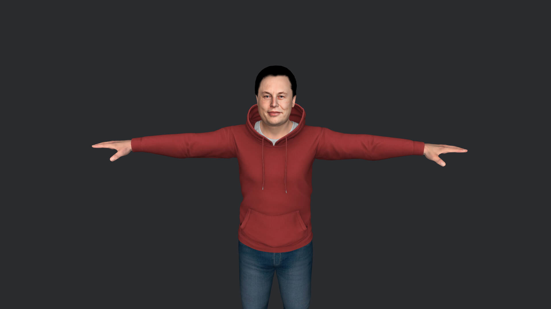 Elon Musk Hyper Realistic Full Body Fully Rigged Character - 3D Model ...