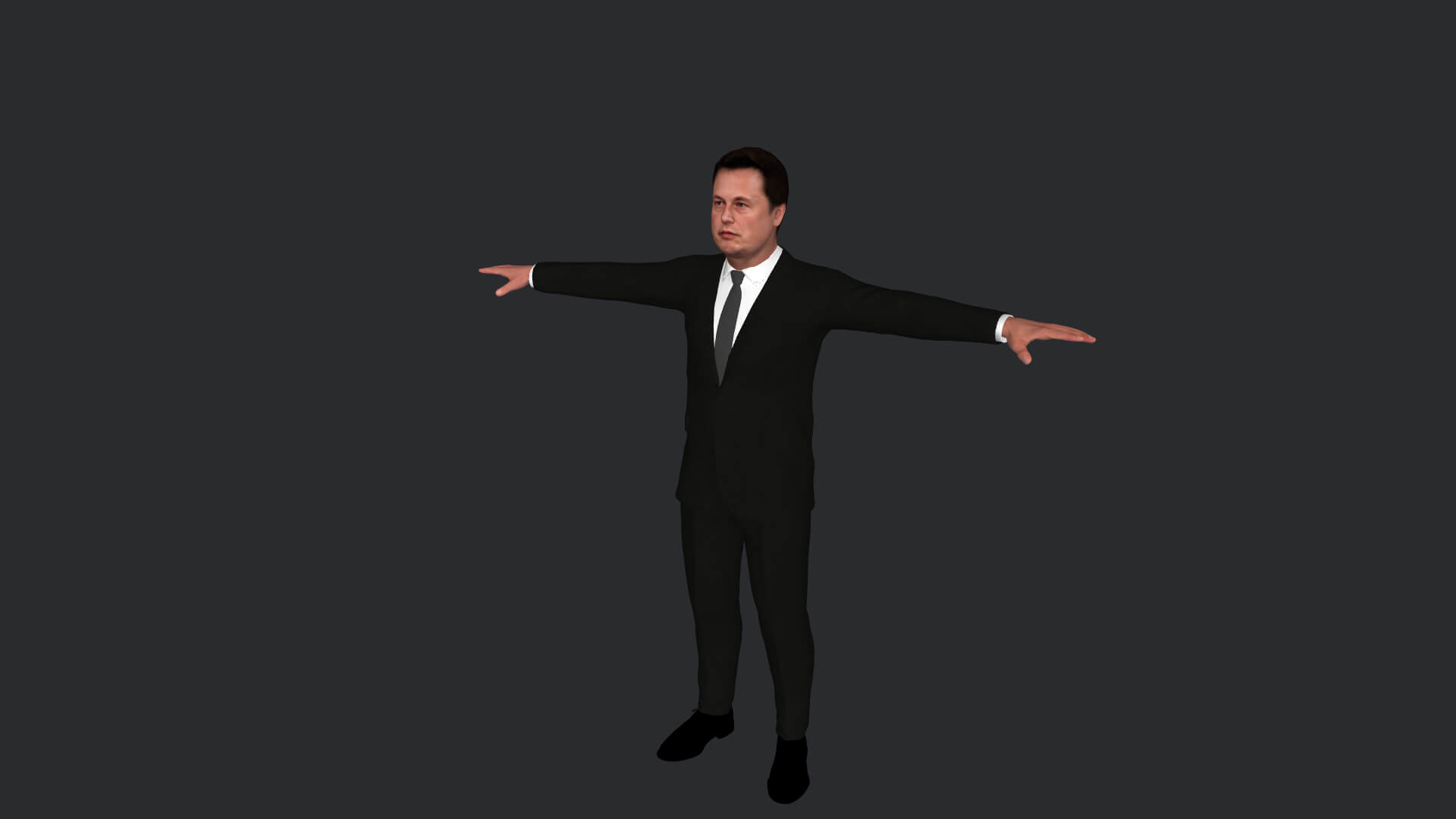 Elon Musk Hyper Realistic Full Body Fully Rigged Character - 3D Model ...