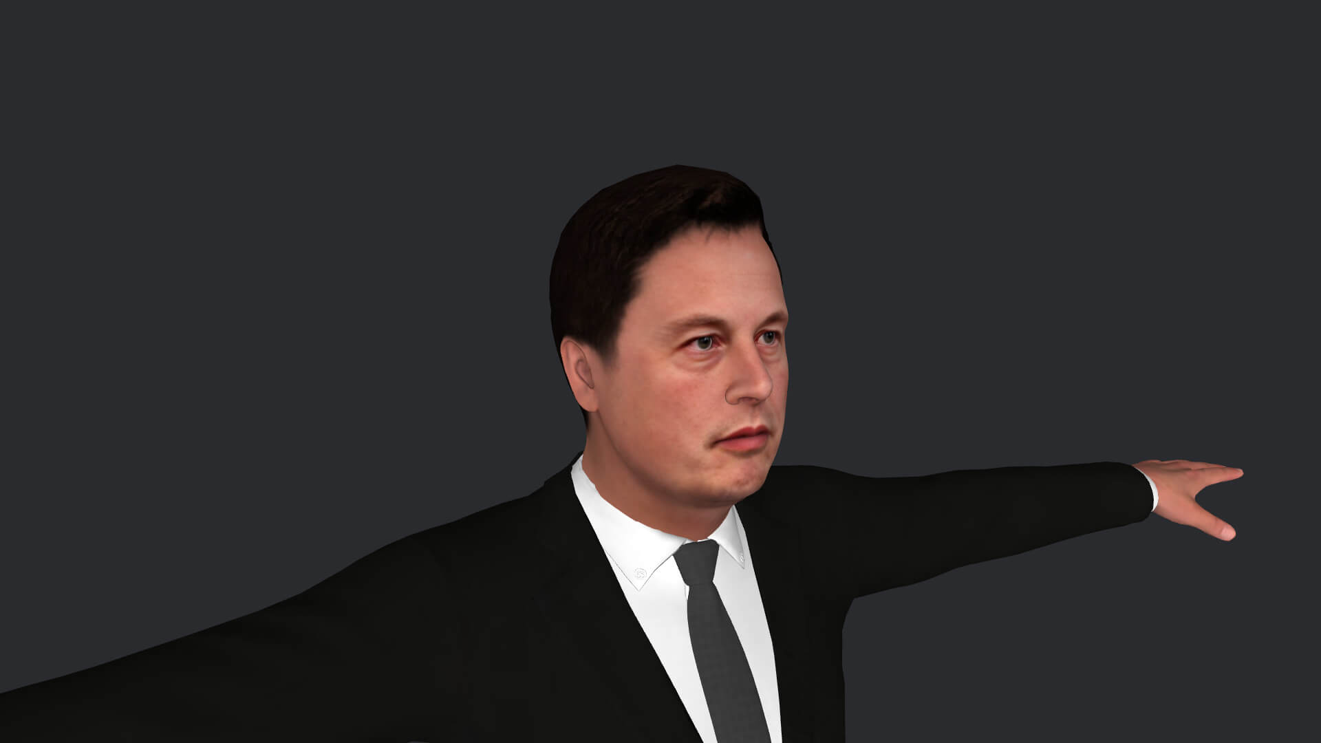 Elon Musk Hyper Realistic Full Body Fully Rigged Character - 3D Model ...