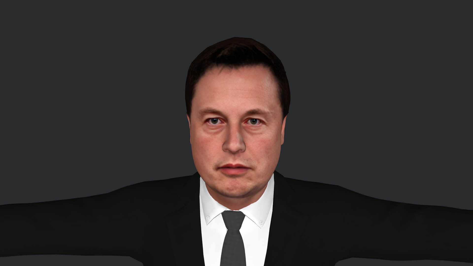 Elon Musk Hyper Realistic Full Body Fully Rigged Character - 3D Model ...