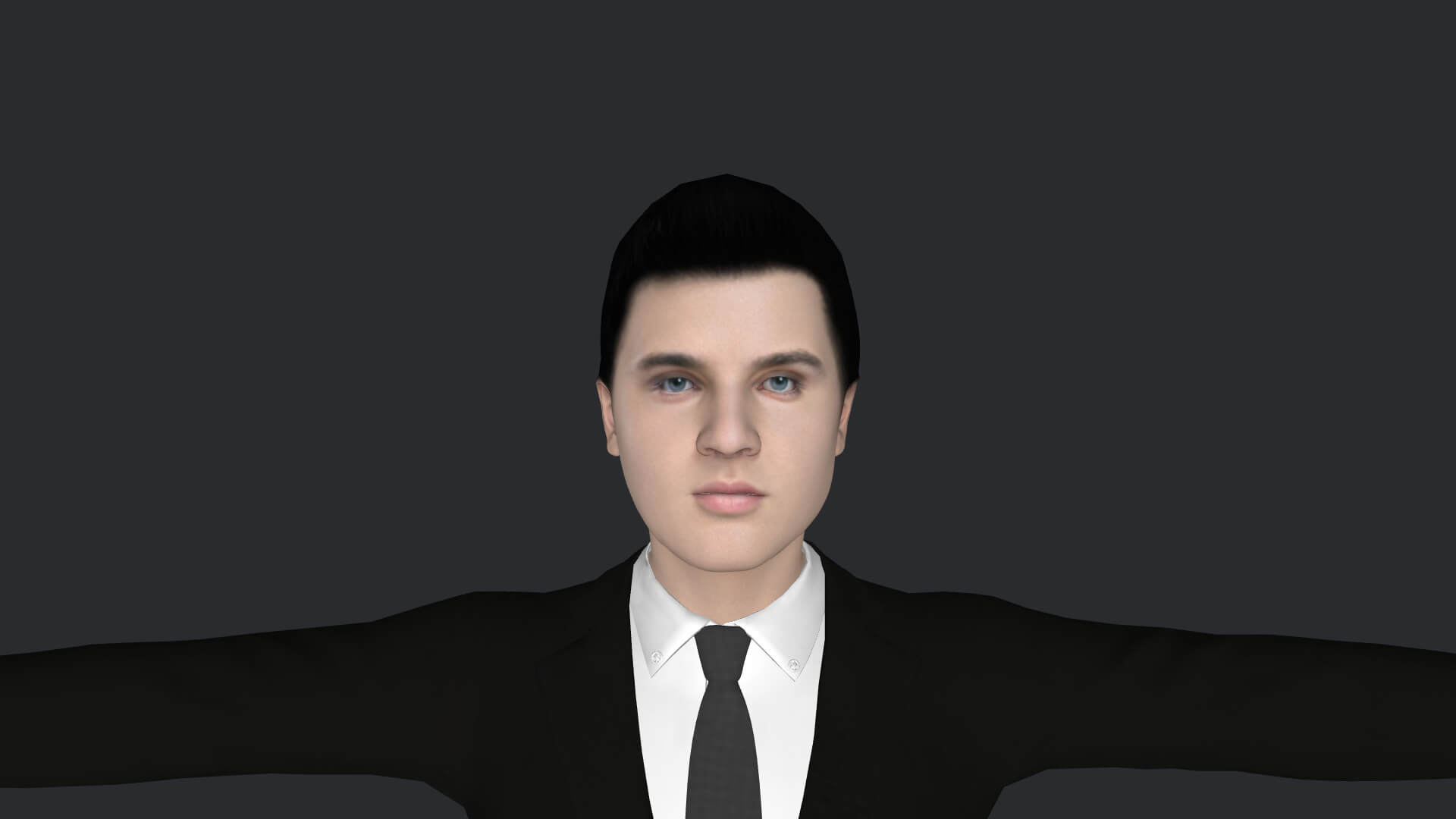 Elvis Presley Realistic Full Body Fully Rigged Character - 3D Model by ...