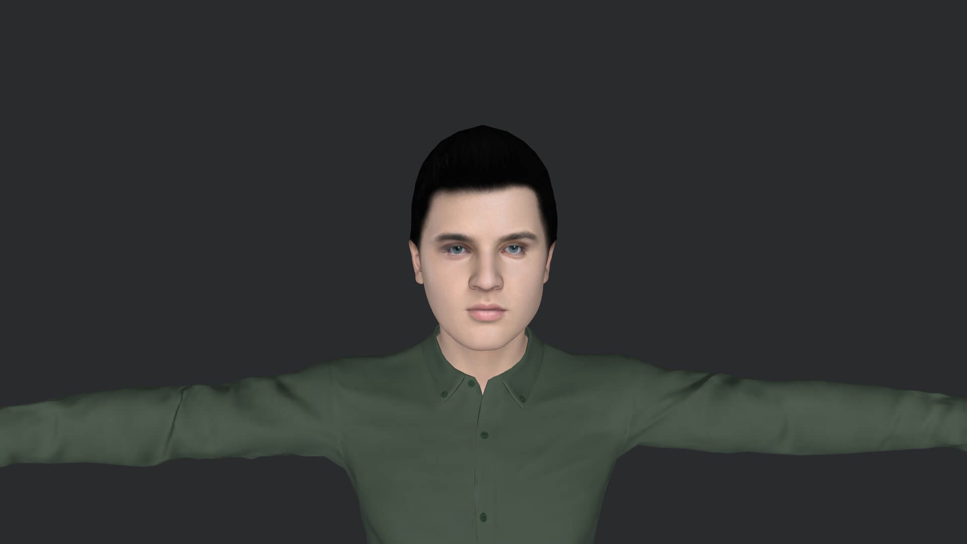 Elvis Presley Realistic Full Body Fully Rigged Character - 3D Model by ...