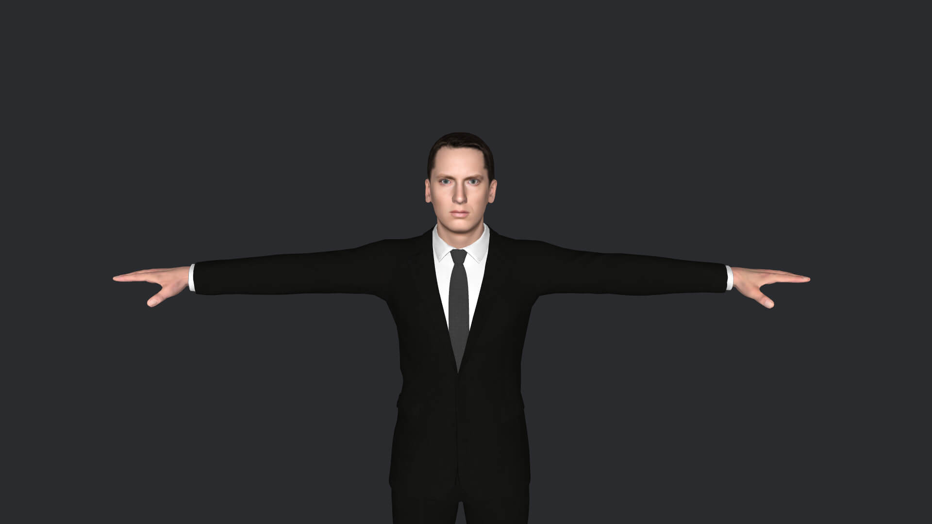Eminem Realistic Full Body Fully Rigged Character - 3D Model by meta ...