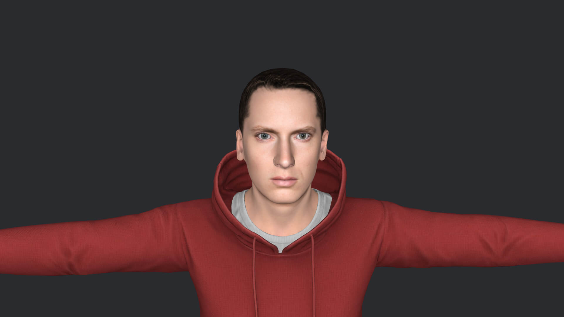 Eminem Realistic Full Body Fully Rigged Character - 3D Model by meta ...