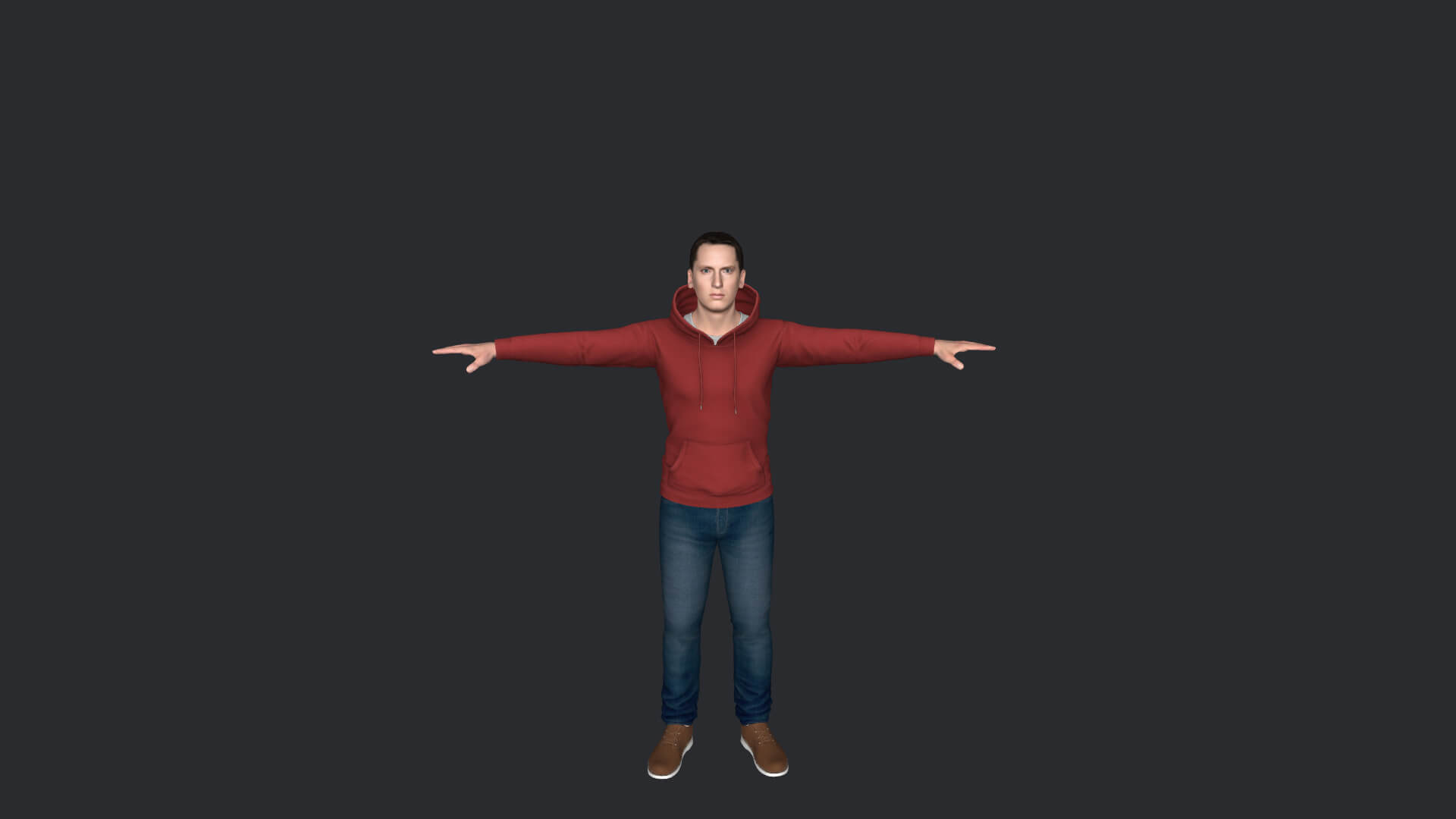 Eminem Realistic Full Body Fully Rigged Character - 3D Model by meta ...