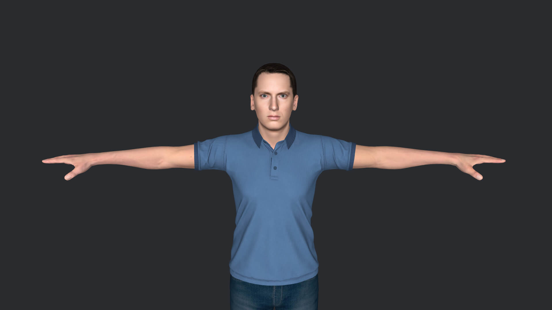 Eminem Realistic Full Body Fully Rigged Character - 3D Model by meta ...
