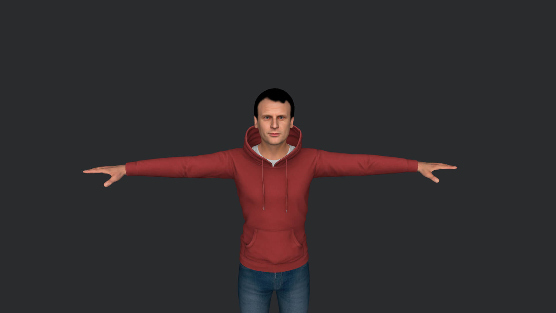 Emmanuel Macron Realistic Full Body Fully Rigged Character - 3D Model ...