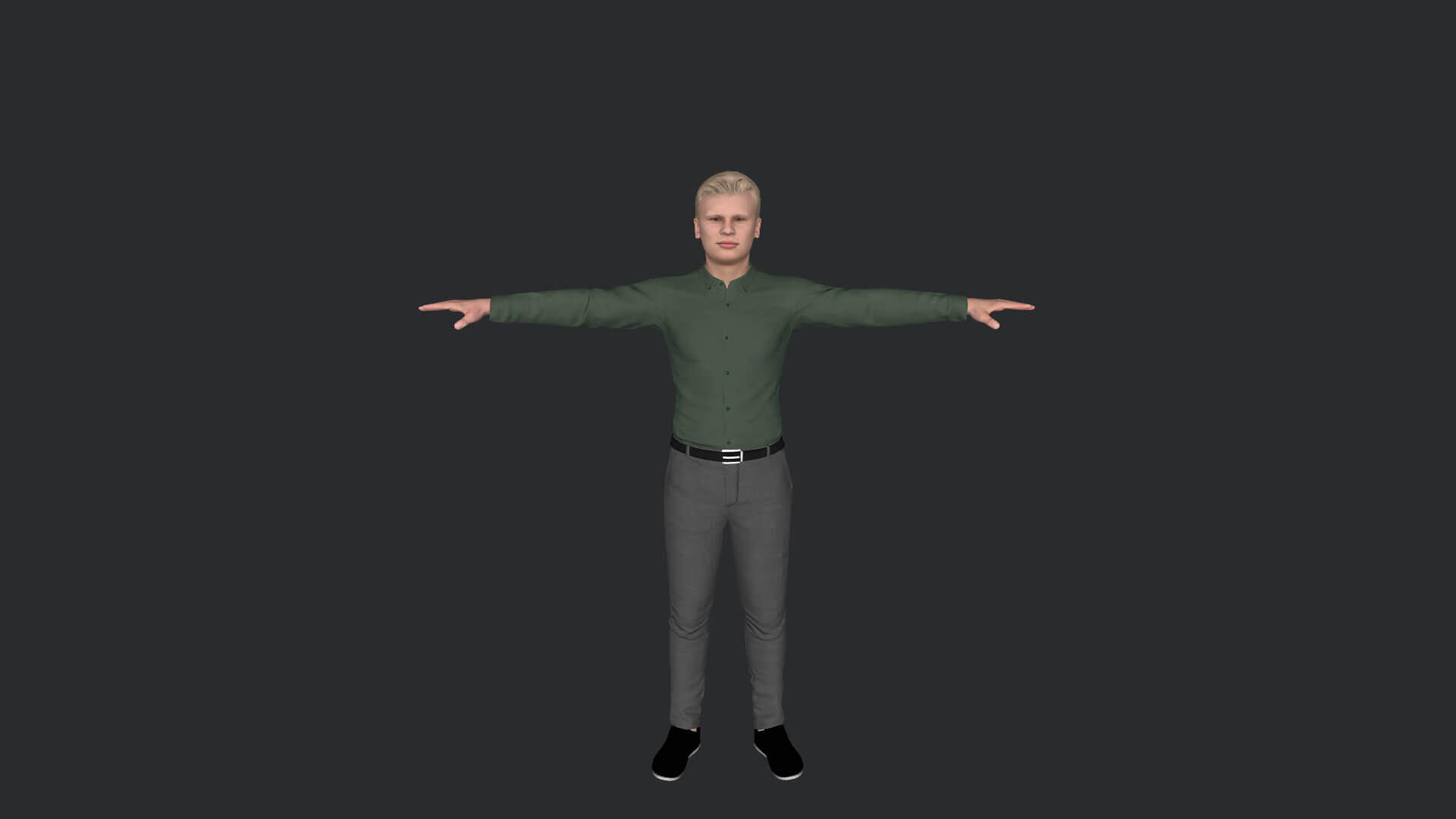 Erling Haaland Realistic Full Body Fully Rigged Character - 3D Model by ...