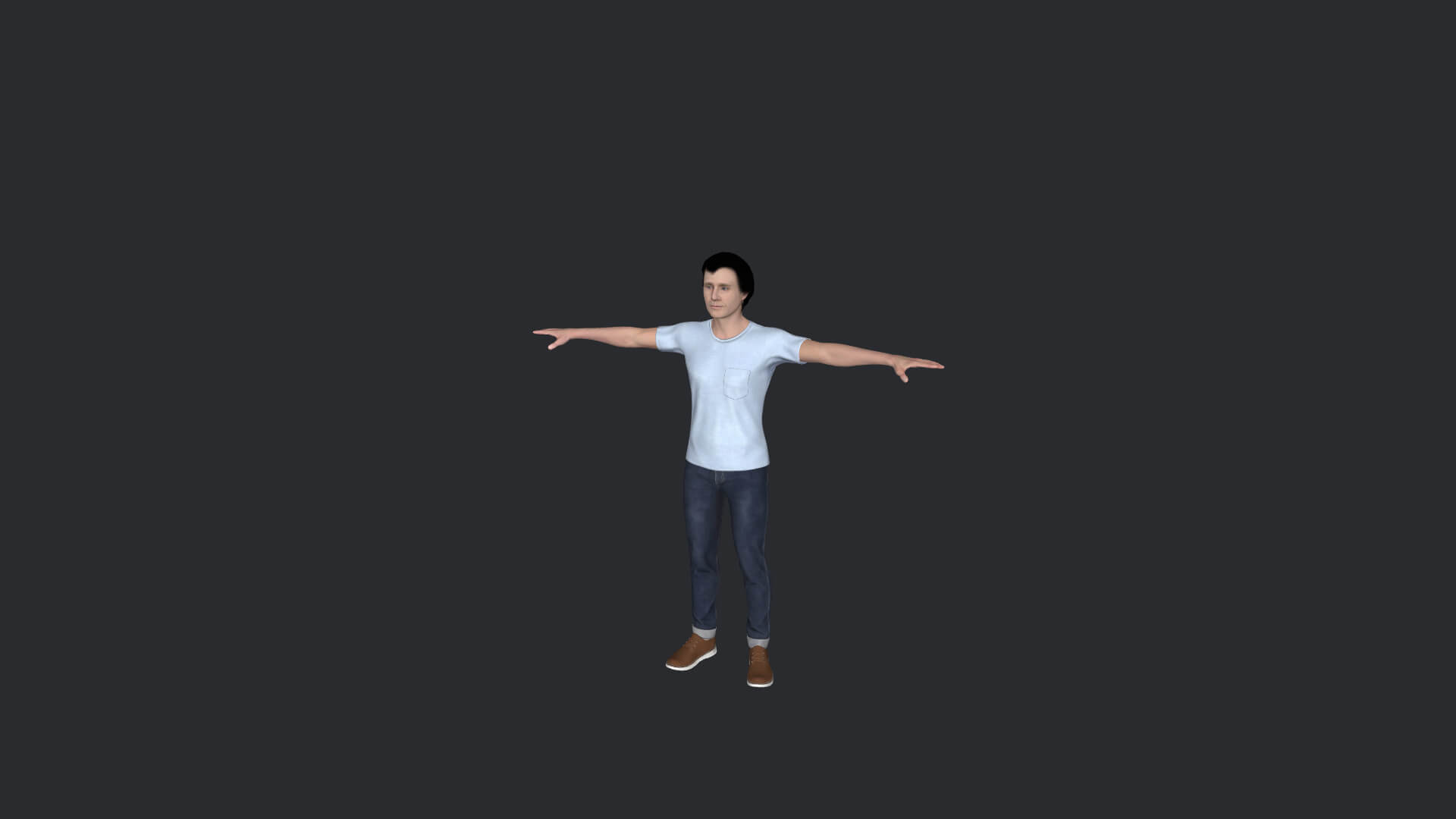Franklin Pierce Realistic Full Body Fully Rigged Character - 3D Model ...
