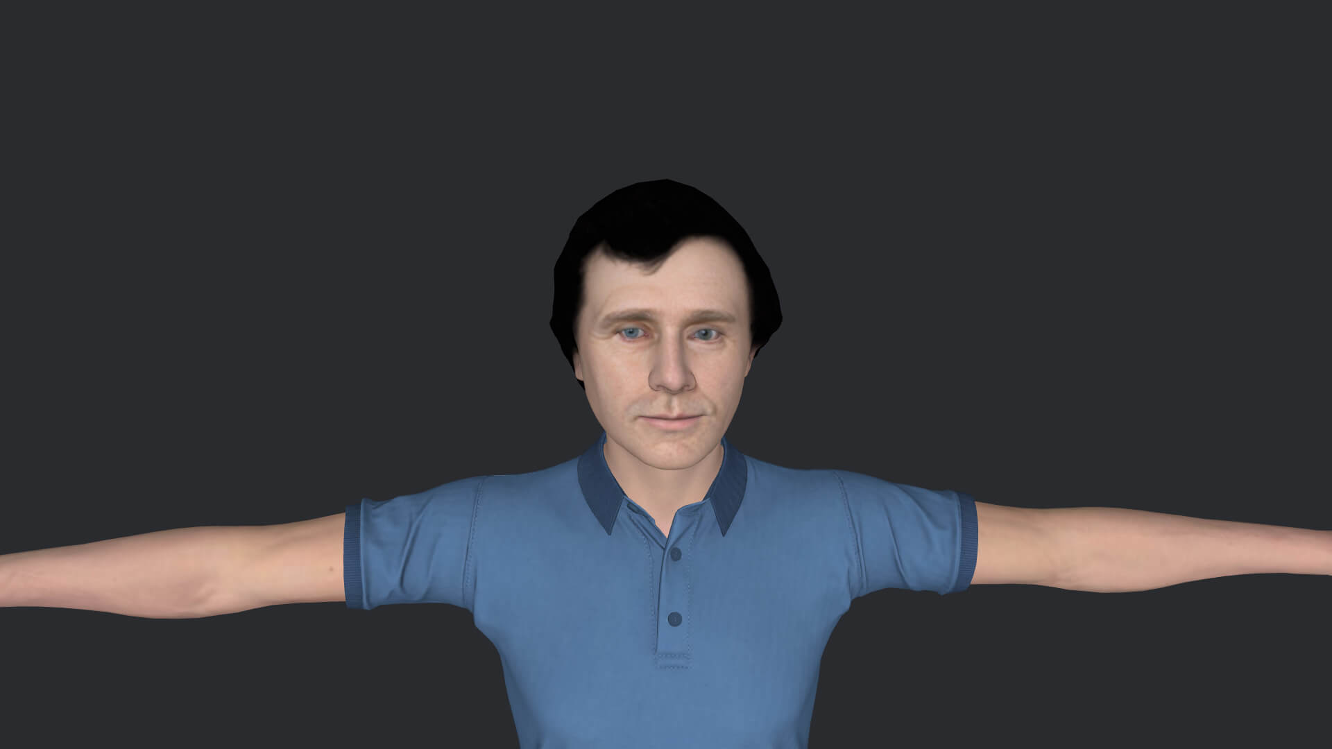 Franklin Pierce Realistic Full Body Fully Rigged Character - 3D Model ...