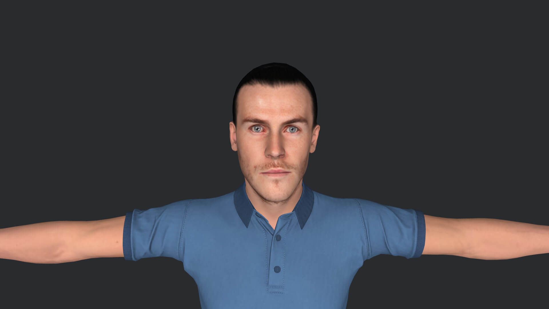 Gareth Bale Realistic Full Body Fully Rigged Character - 3D Model by ...