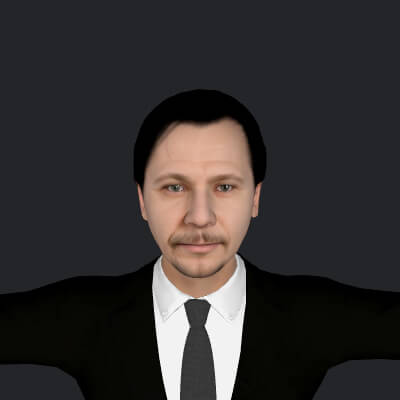 Gary Oldman Realistic Full Body Fully Rigged Character - 3D Model by ...