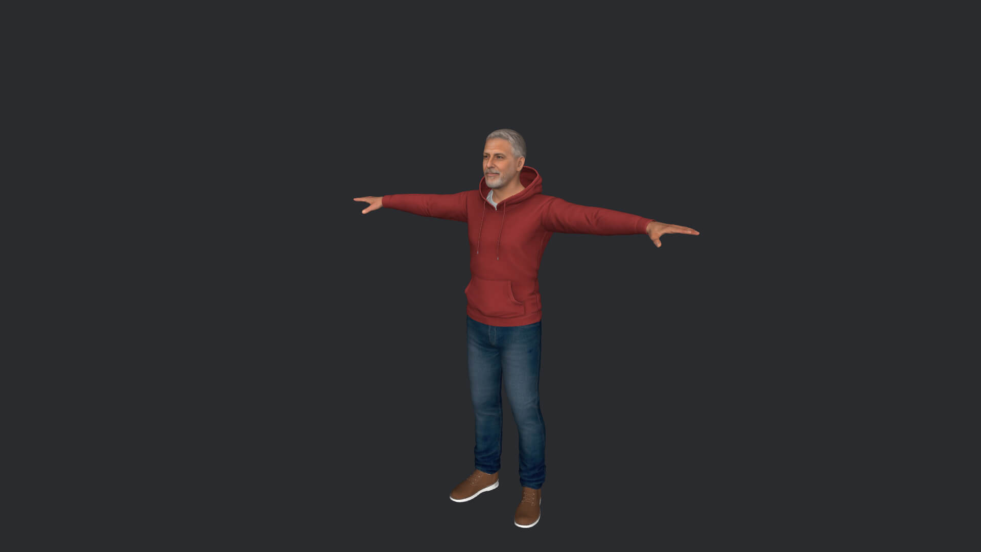 George Clooney Realistic Full Body Fully Rigged Character - 3D Model by ...