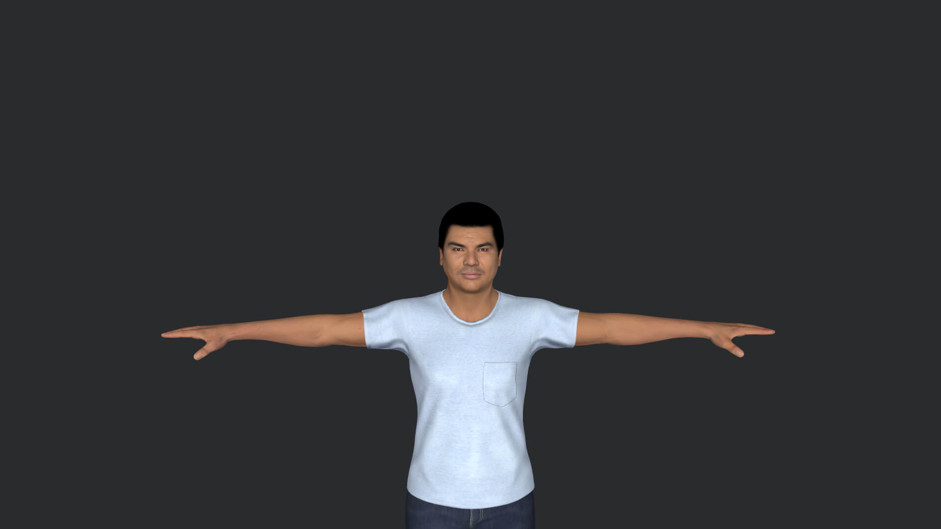 George Lopez Realistic Full Body Fully Rigged Character - 3D Model by ...
