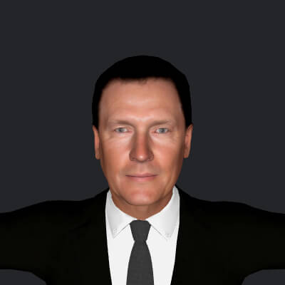 George Strait Realistic Full Body Fully Rigged Character - 3D Model by ...