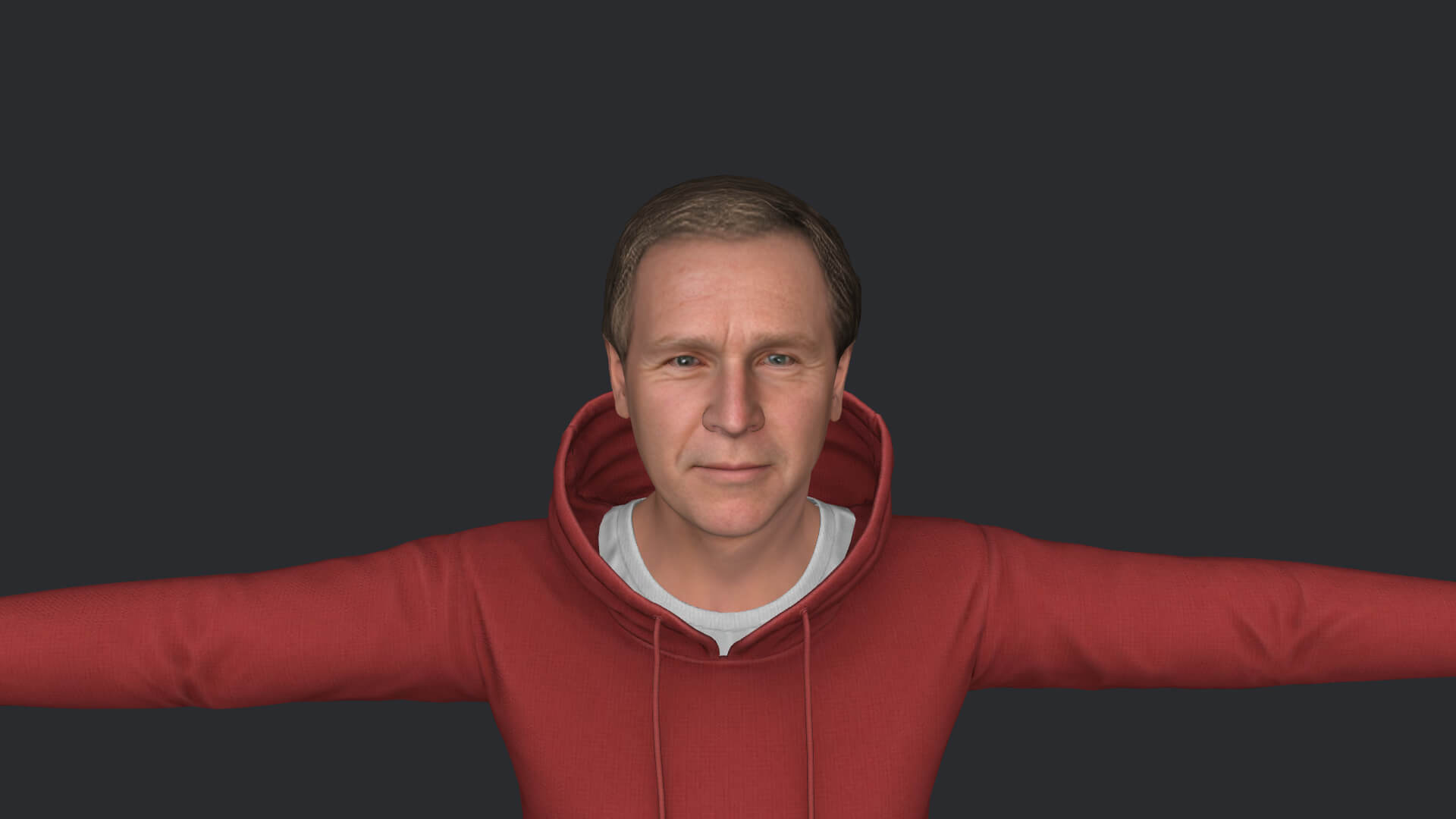 George-W-Bush 1 Realistic Full Body Fully Rigged Character 3D Model by ...