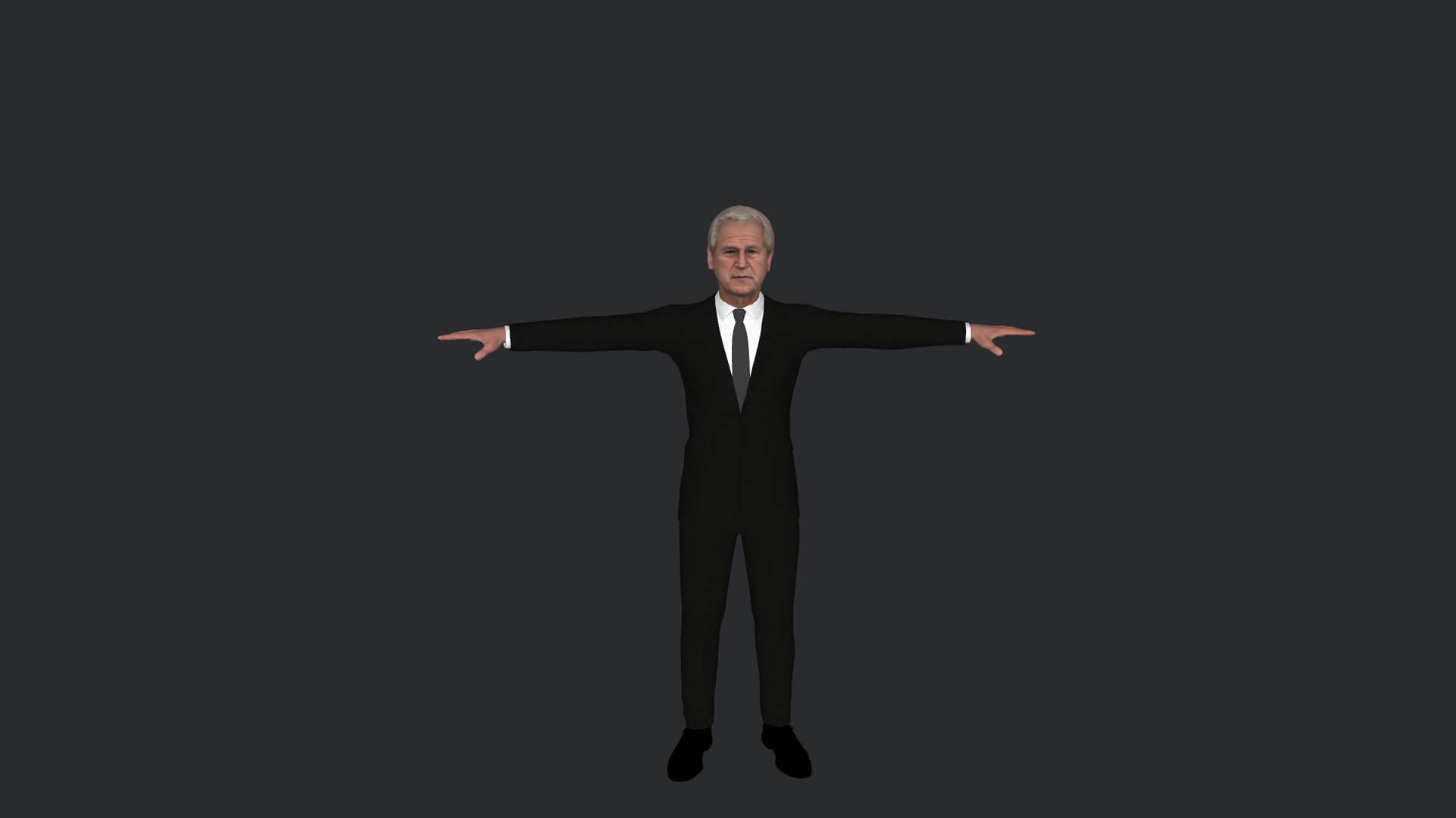 George-W-Bush Realistic Full Body Fully Rigged Character 3D Model by ...