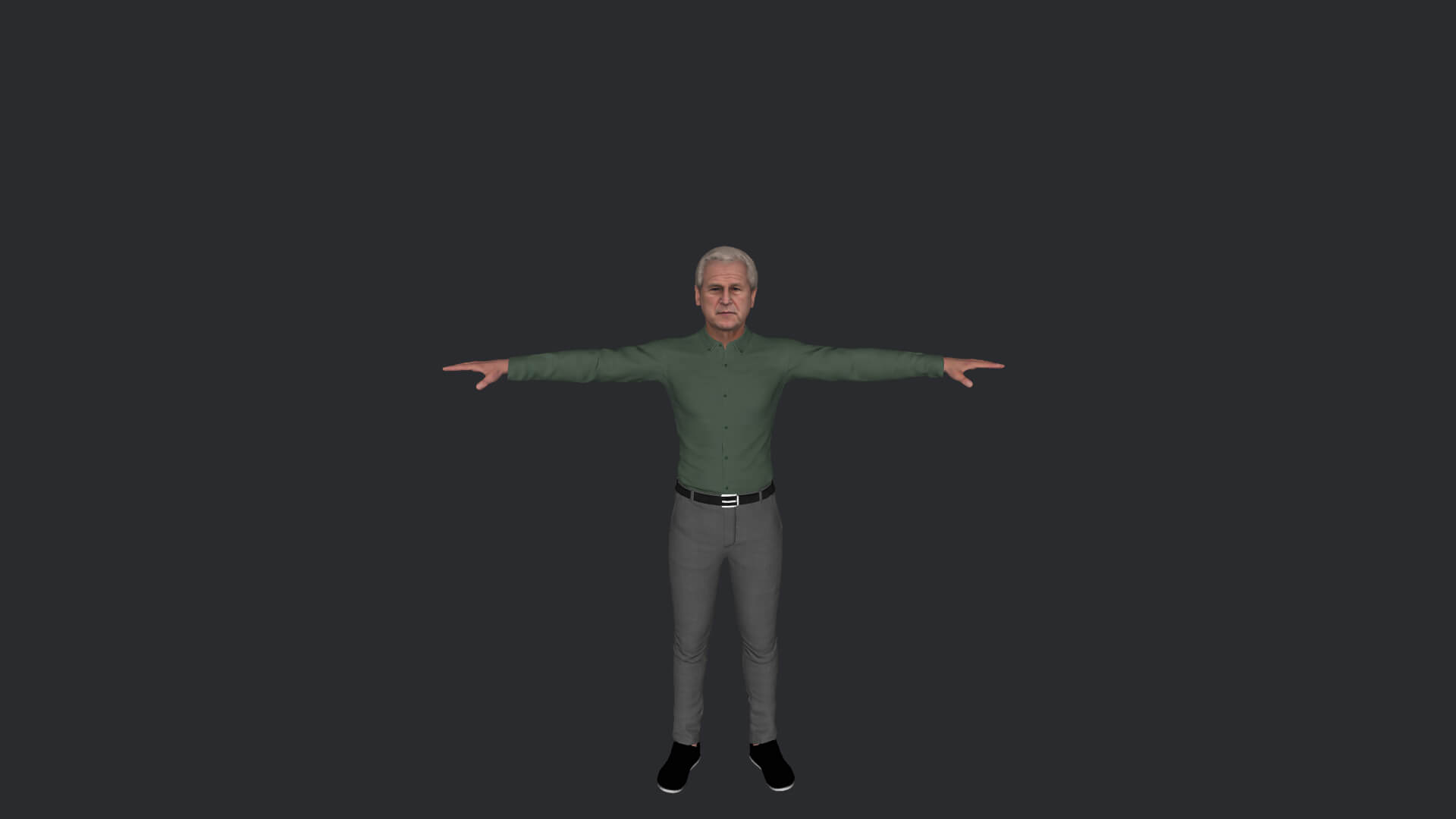 George-W-Bush Realistic Full Body Fully Rigged Character 3D Model by ...