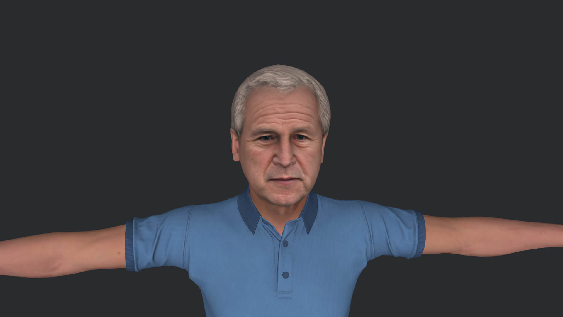 George-W-Bush Realistic Full Body Fully Rigged Character 3D Model by ...