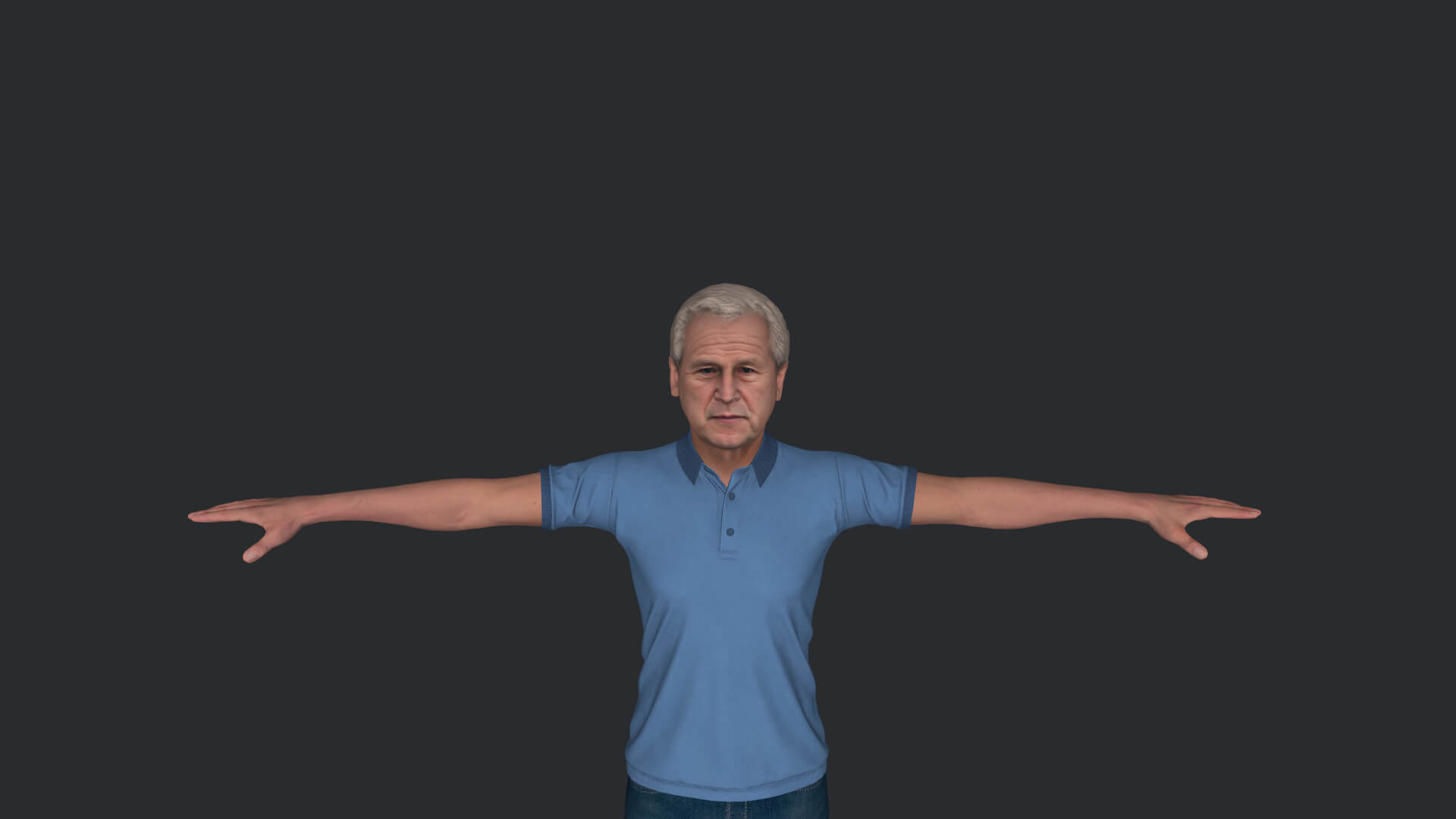 George-W-Bush Realistic Full Body Fully Rigged Character 3D Model by ...