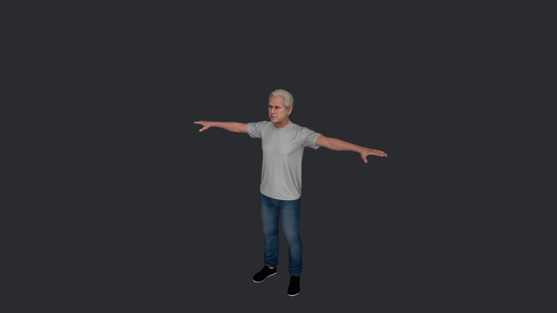 George-W-Bush Realistic Full Body Fully Rigged Character 3D Model by ...