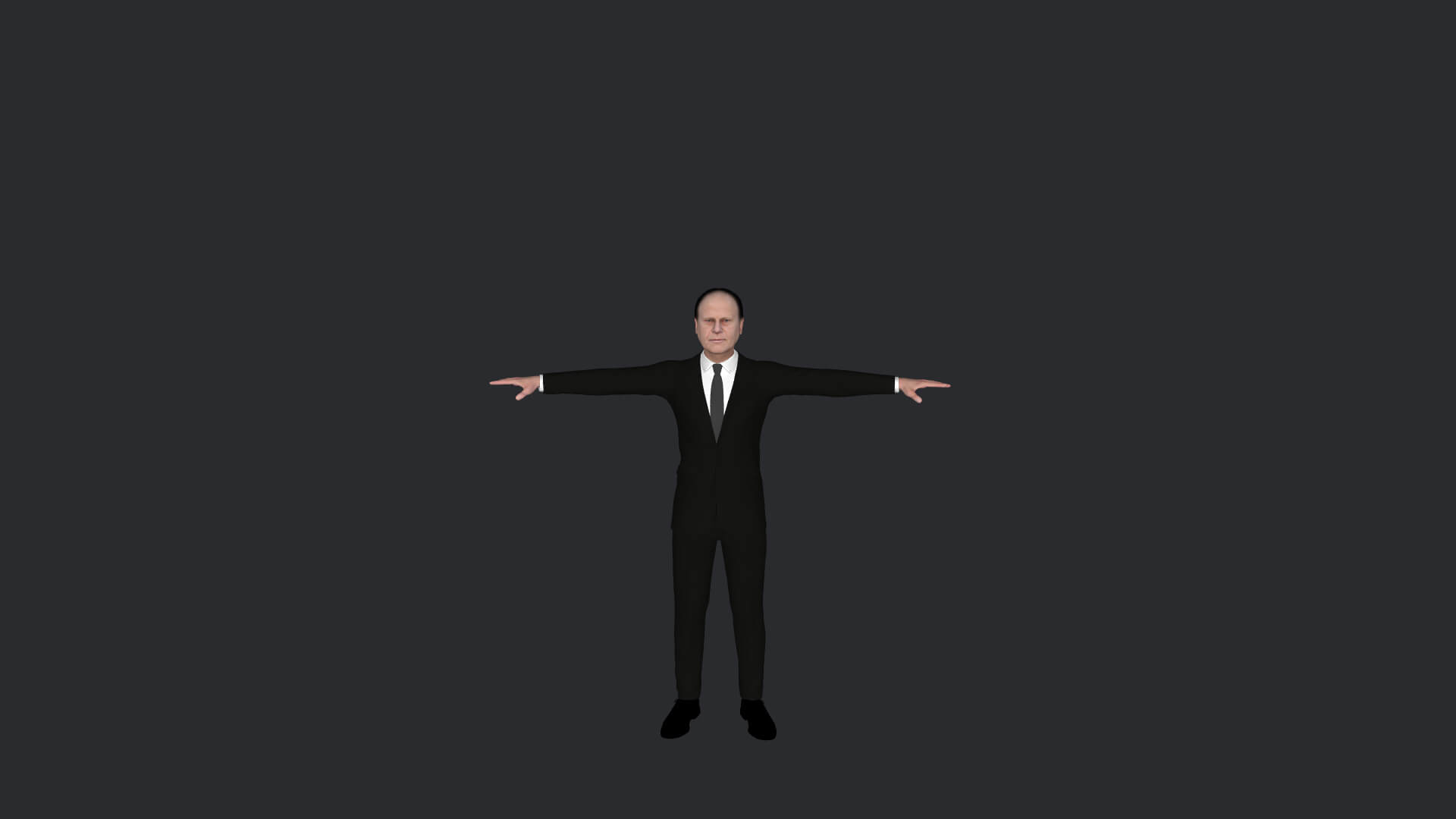 Gerald Ford Realistic Full Body Fully Rigged Character - 3D Model by ...