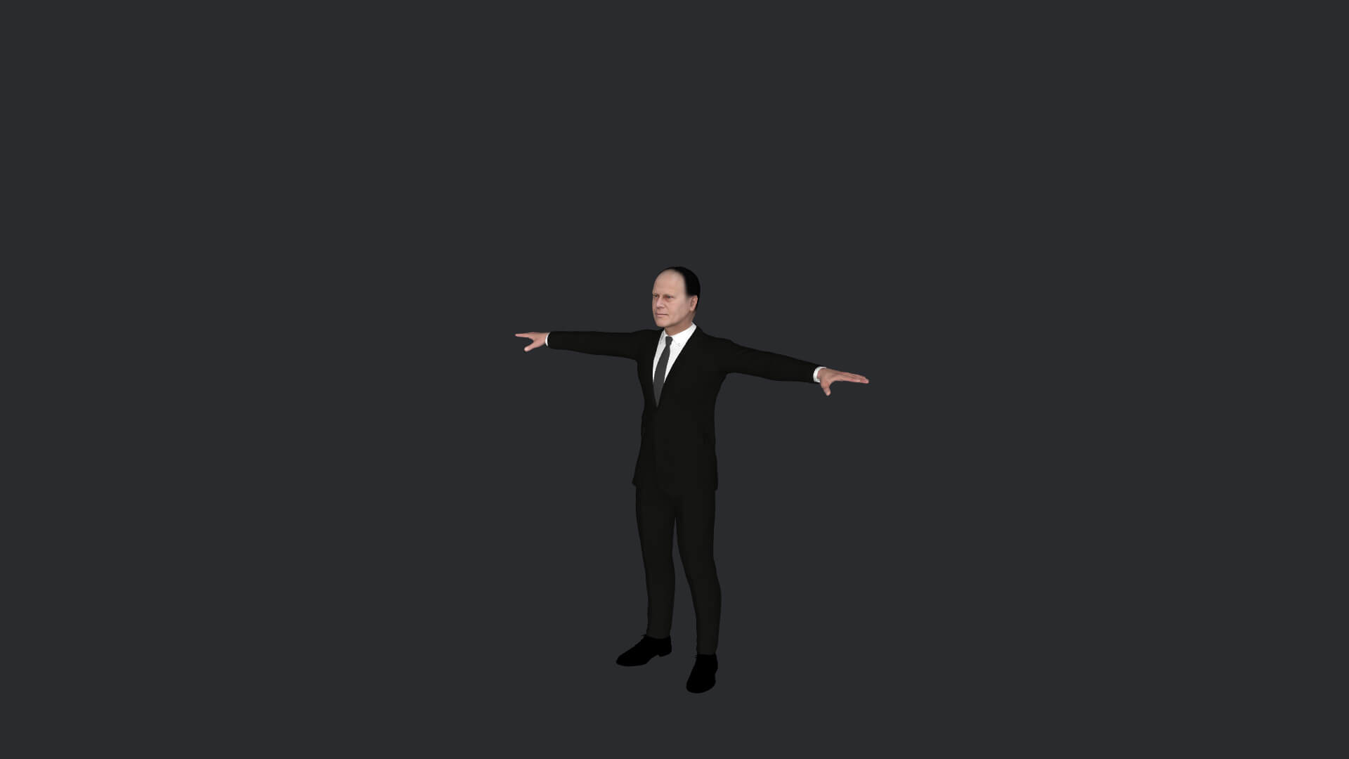 Gerald Ford Realistic Full Body Fully Rigged Character - 3D Model by ...