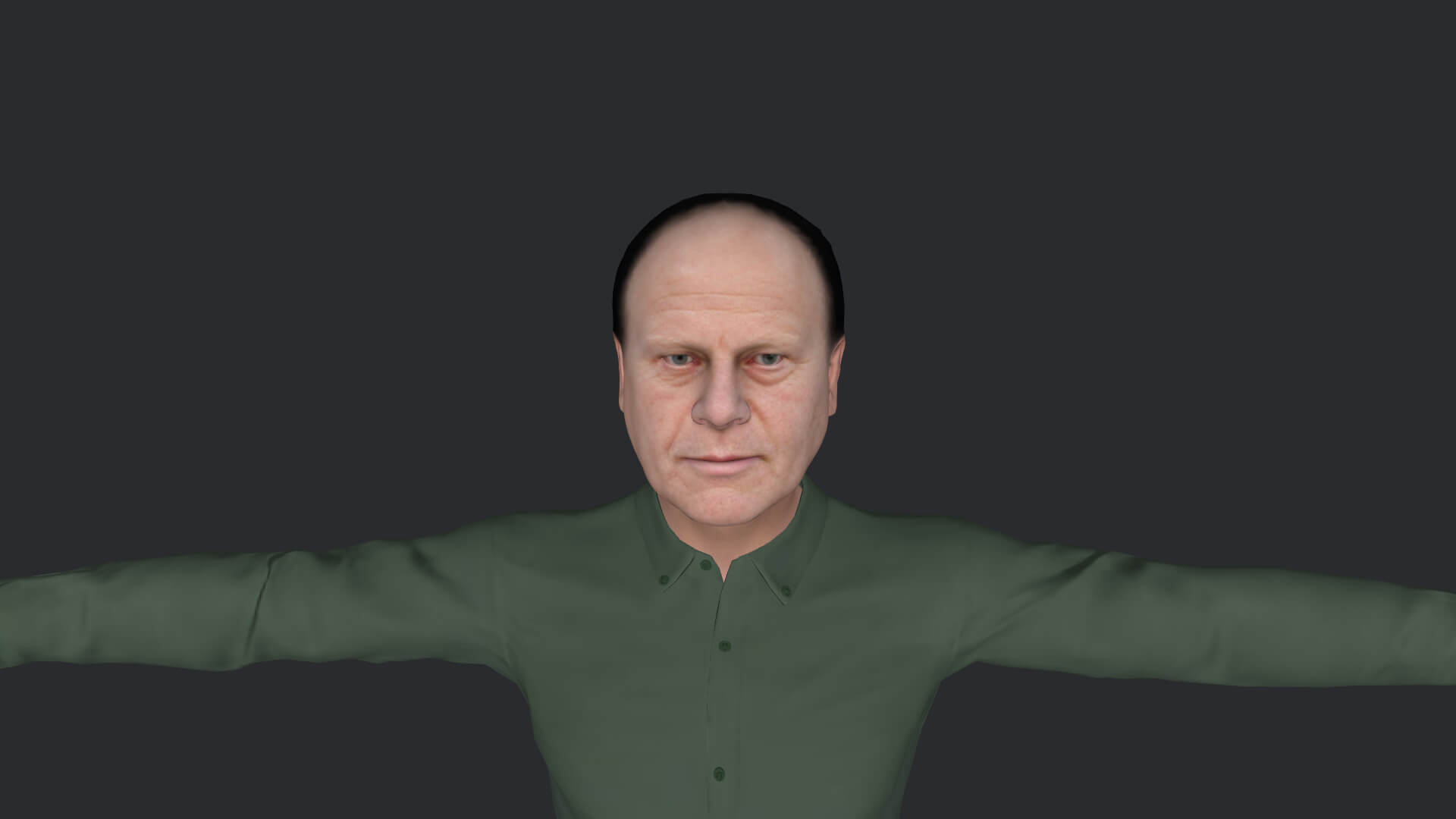 Gerald Ford Realistic Full Body Fully Rigged Character - 3D Model by ...