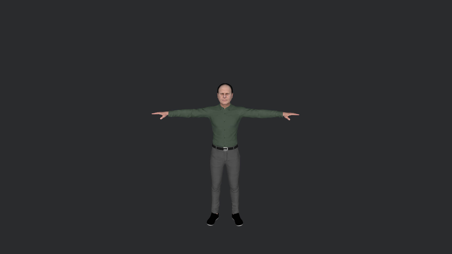 Gerald Ford Realistic Full Body Fully Rigged Character - 3D Model by ...