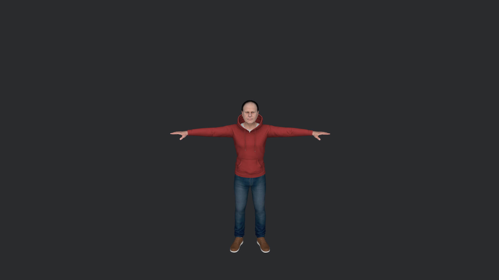 Gerald Ford Realistic Full Body Fully Rigged Character - 3D Model by ...