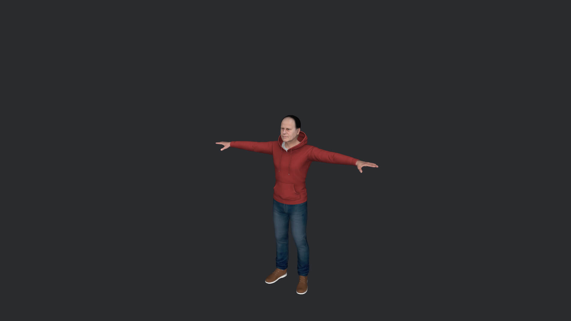 Gerald Ford Realistic Full Body Fully Rigged Character - 3D Model by ...