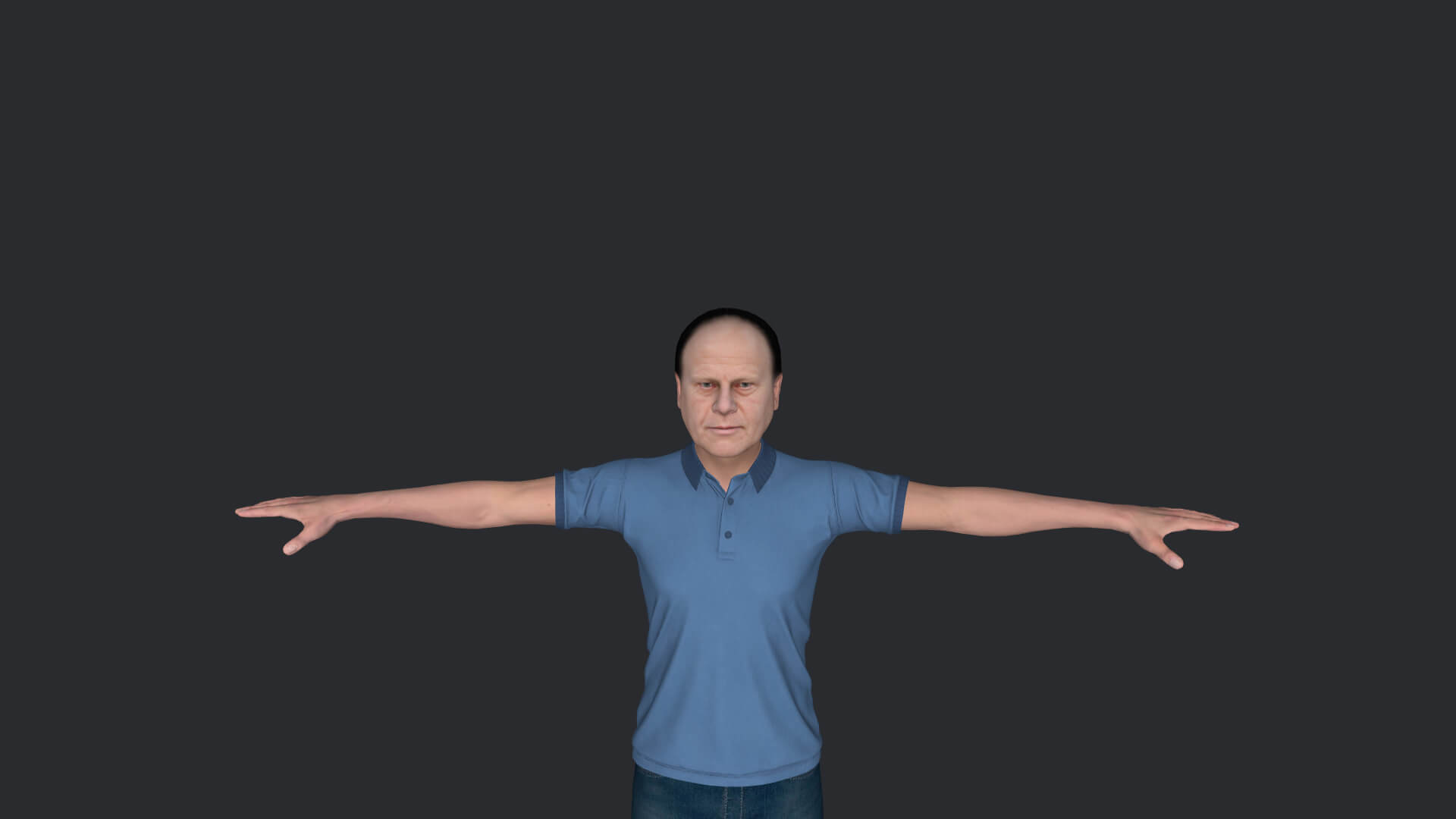 Gerald Ford Realistic Full Body Fully Rigged Character - 3D Model by ...