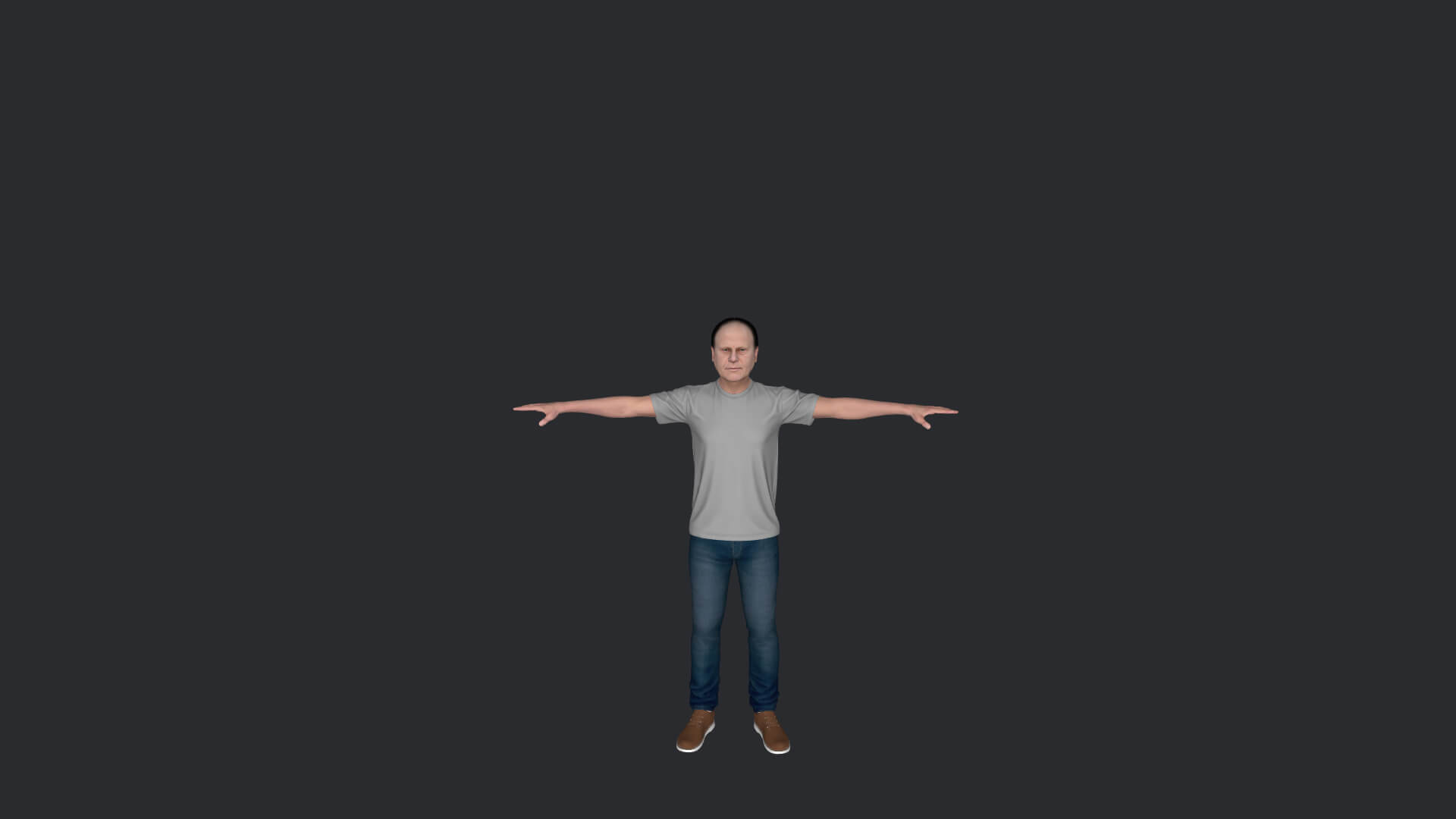 Gerald Ford Realistic Full Body Fully Rigged Character - 3D Model by ...