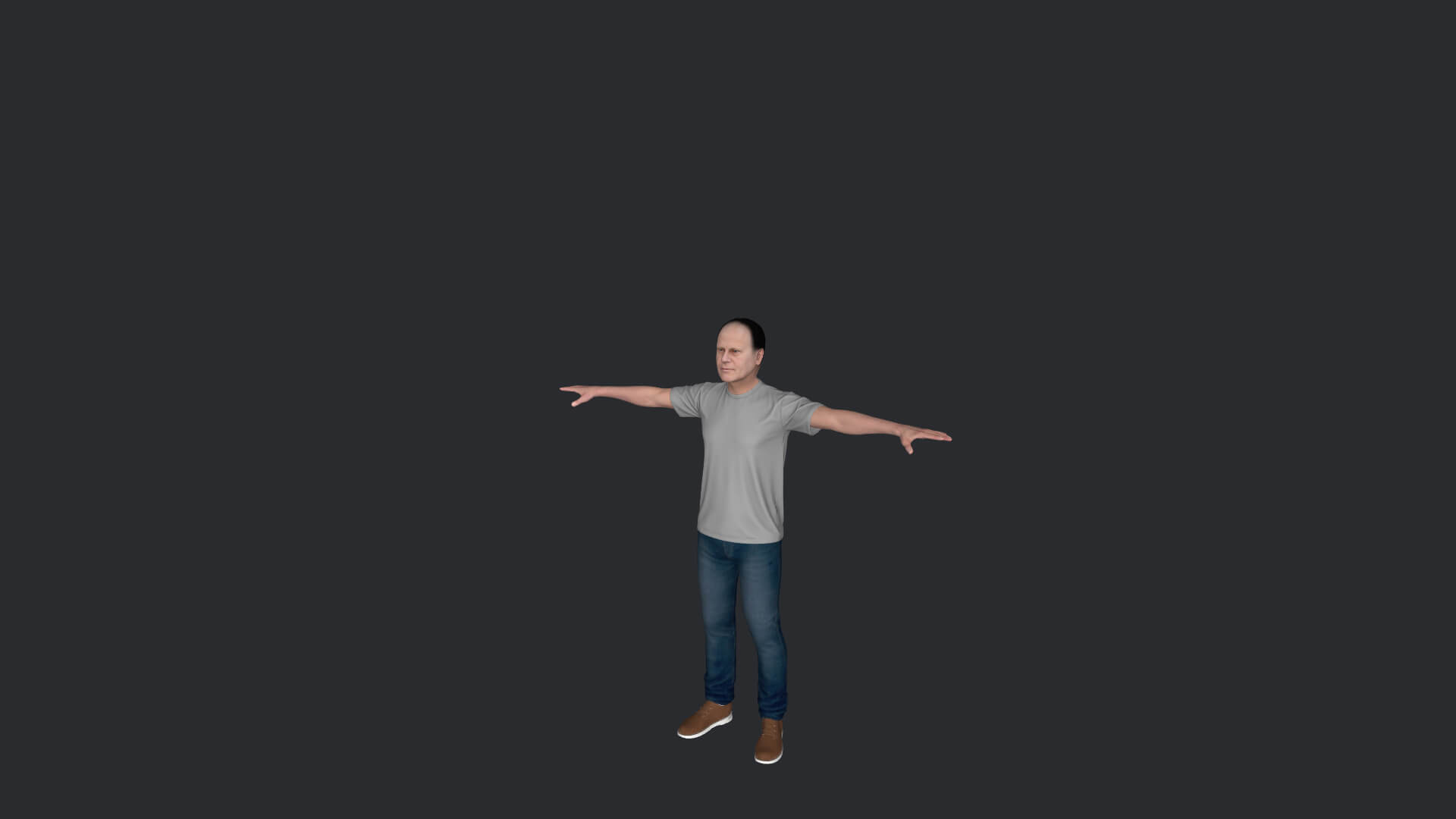 Gerald Ford Realistic Full Body Fully Rigged Character - 3D Model by ...