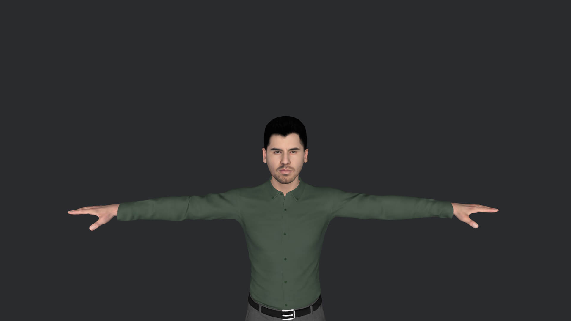 German Garmendia Realistic Full Body Fully Rigged Character - 3D Model ...