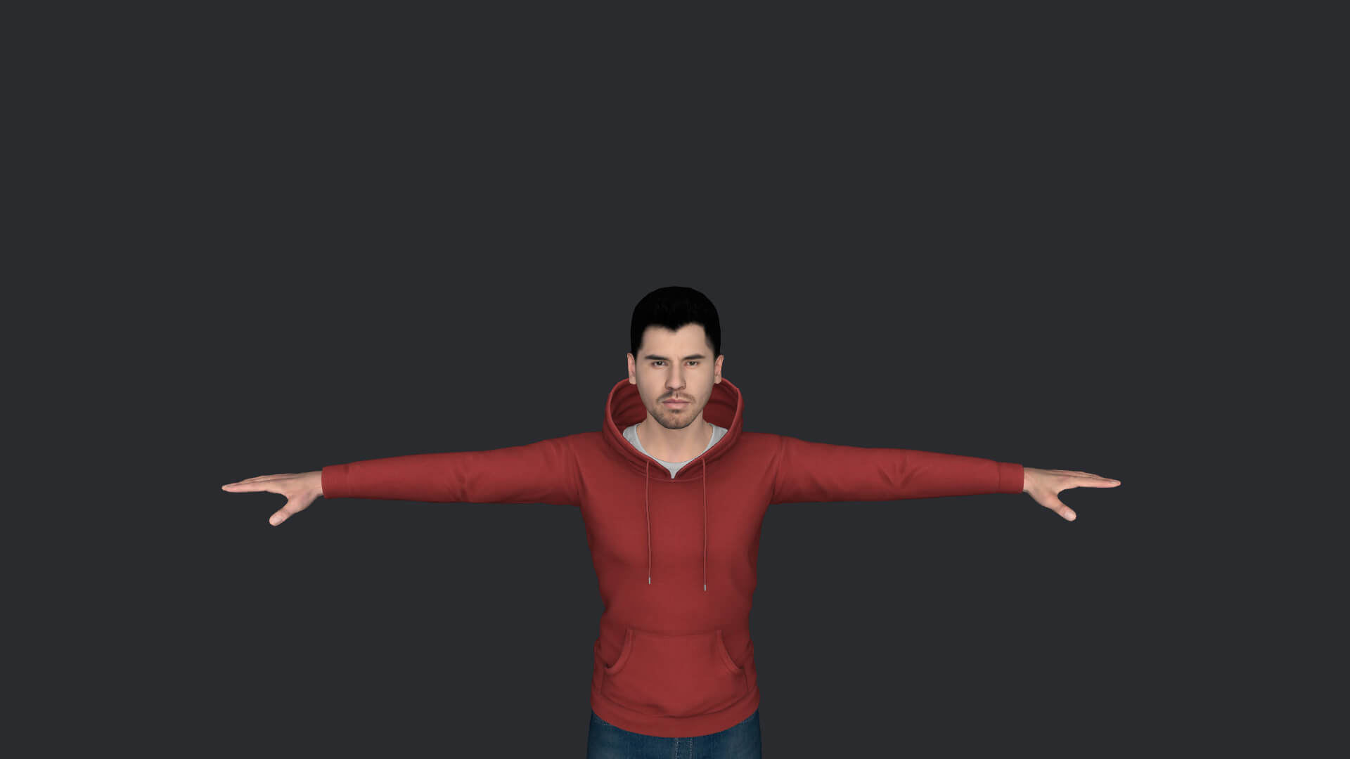 German Garmendia Realistic Full Body Fully Rigged Character - 3D Model ...