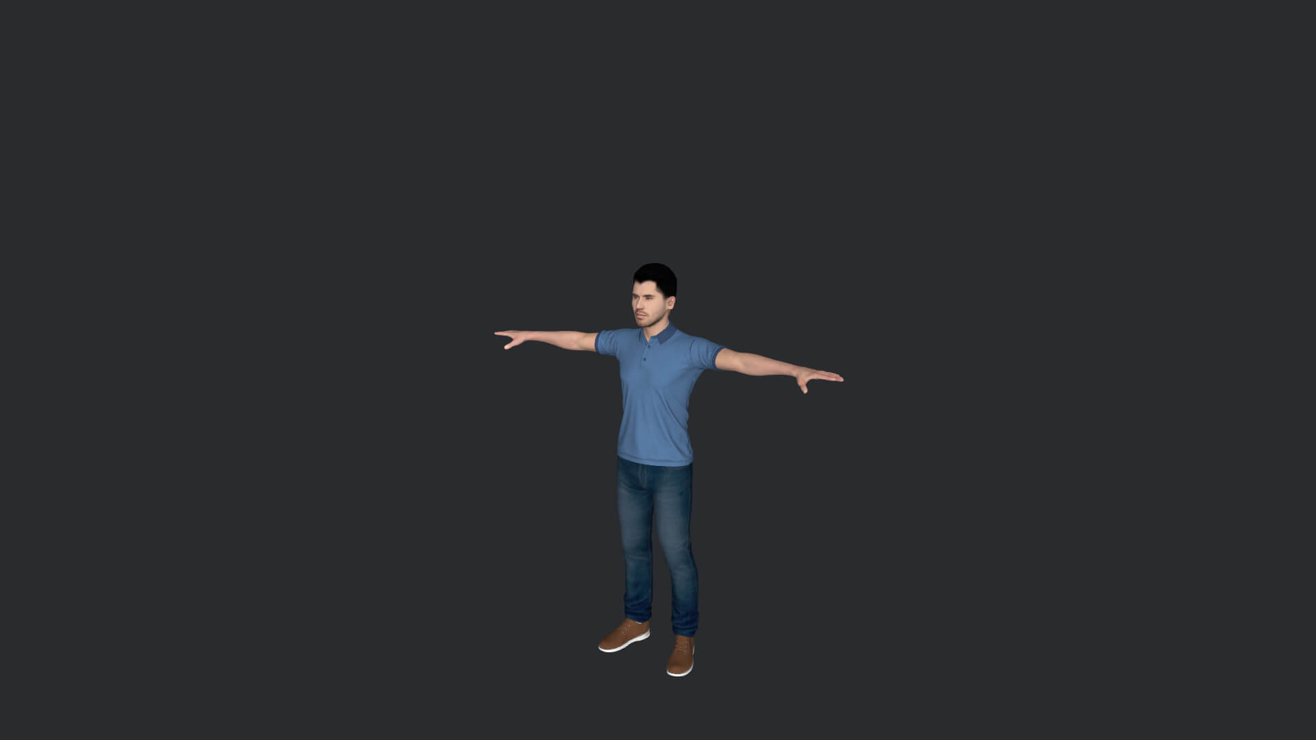 German Garmendia Realistic Full Body Fully Rigged Character - 3D Model ...
