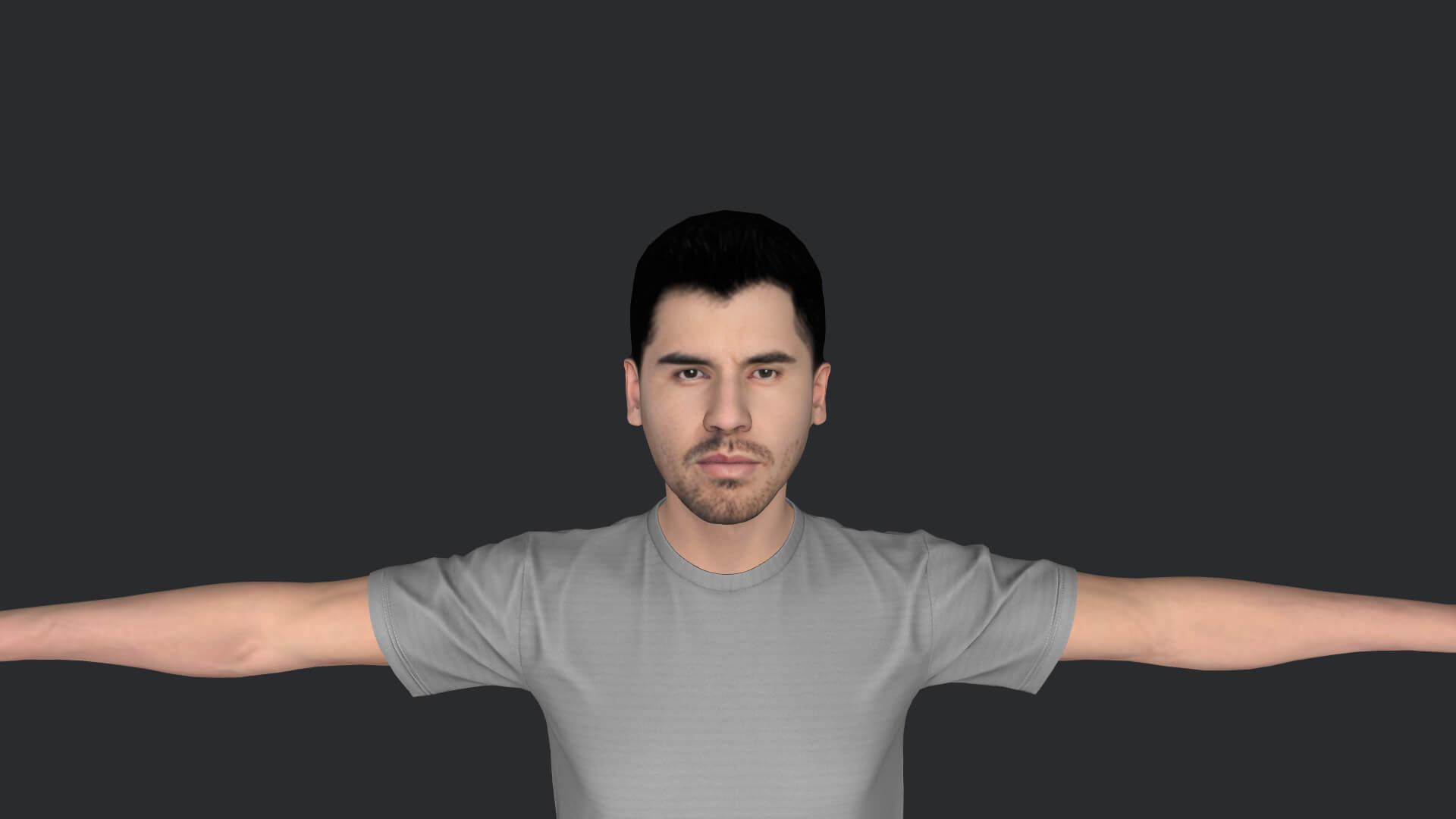 German Garmendia Realistic Full Body Fully Rigged Character - 3D Model ...