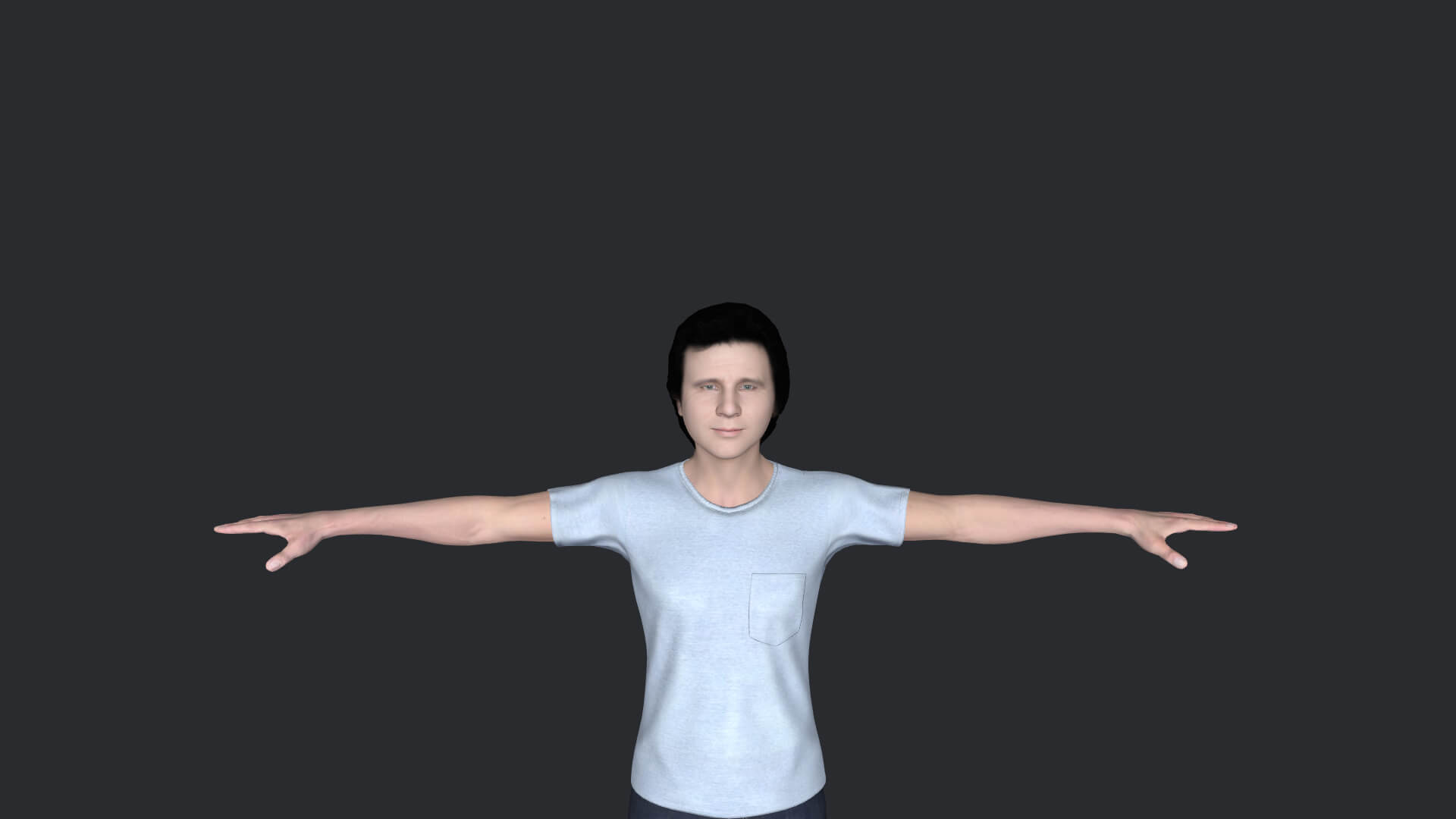 Greg Kihn Realistic Full Body Fully Rigged Character - 3D Model by meta ...