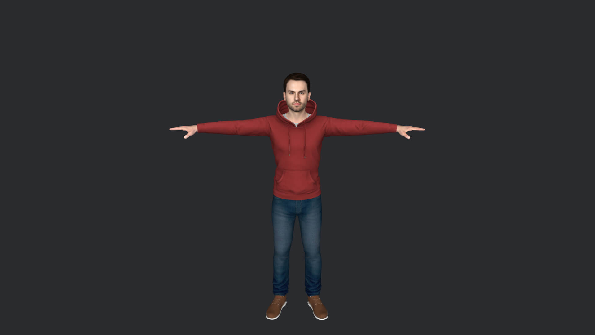 Handsome Man Realistic Full Body Fully Rigged Character - 3D Model by ...