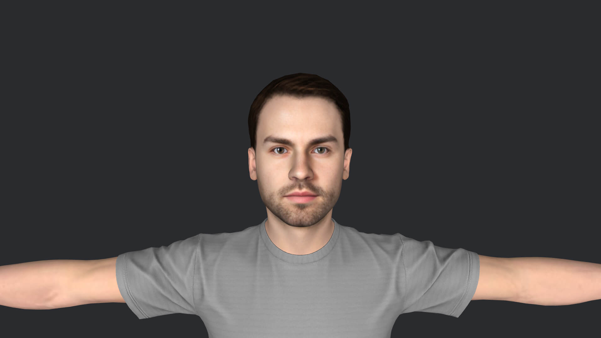 Handsome Man Realistic Full Body Fully Rigged Character - 3D Model by ...