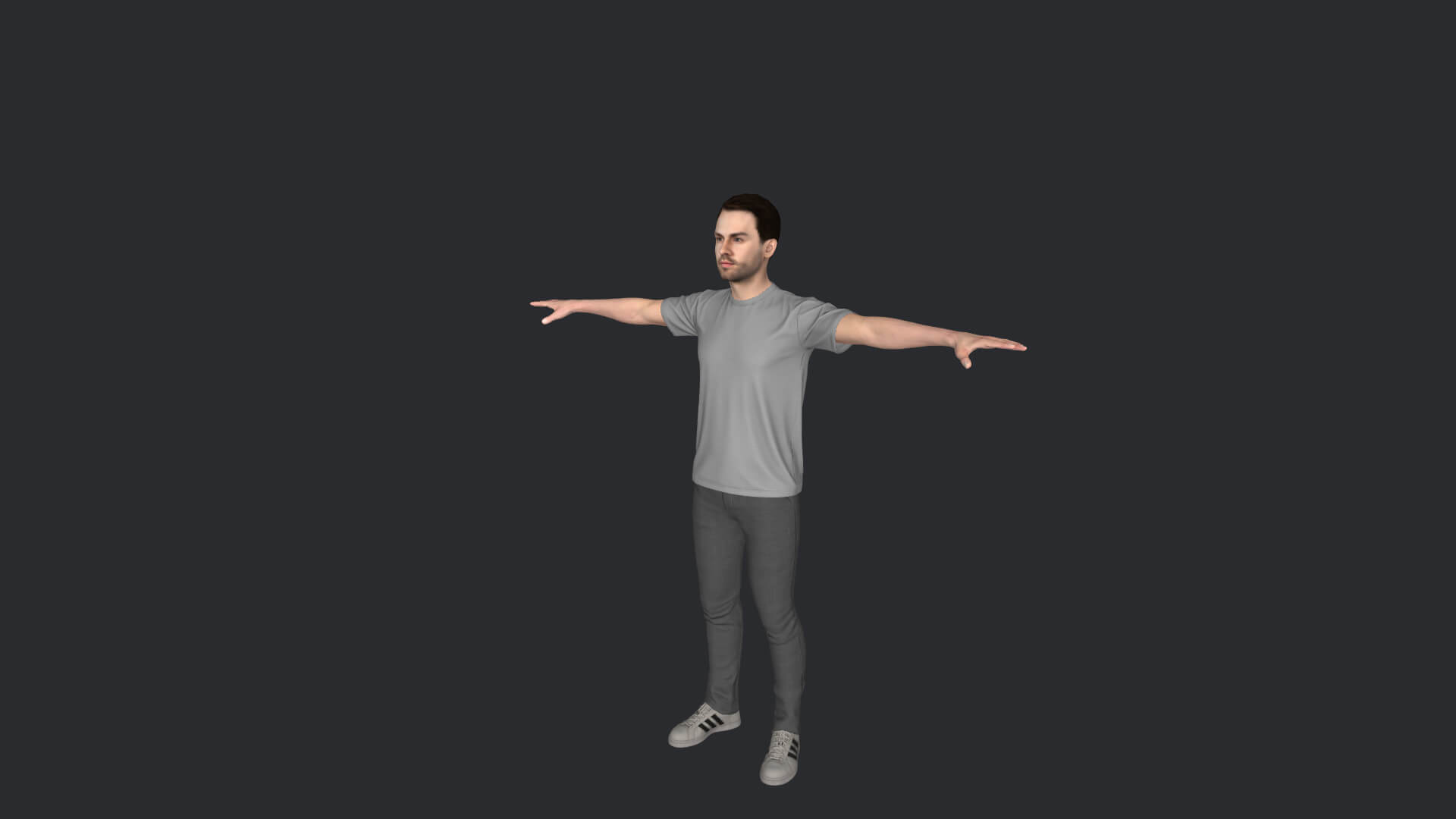 Handsome Man Realistic Full Body Fully Rigged Character - 3D Model by ...