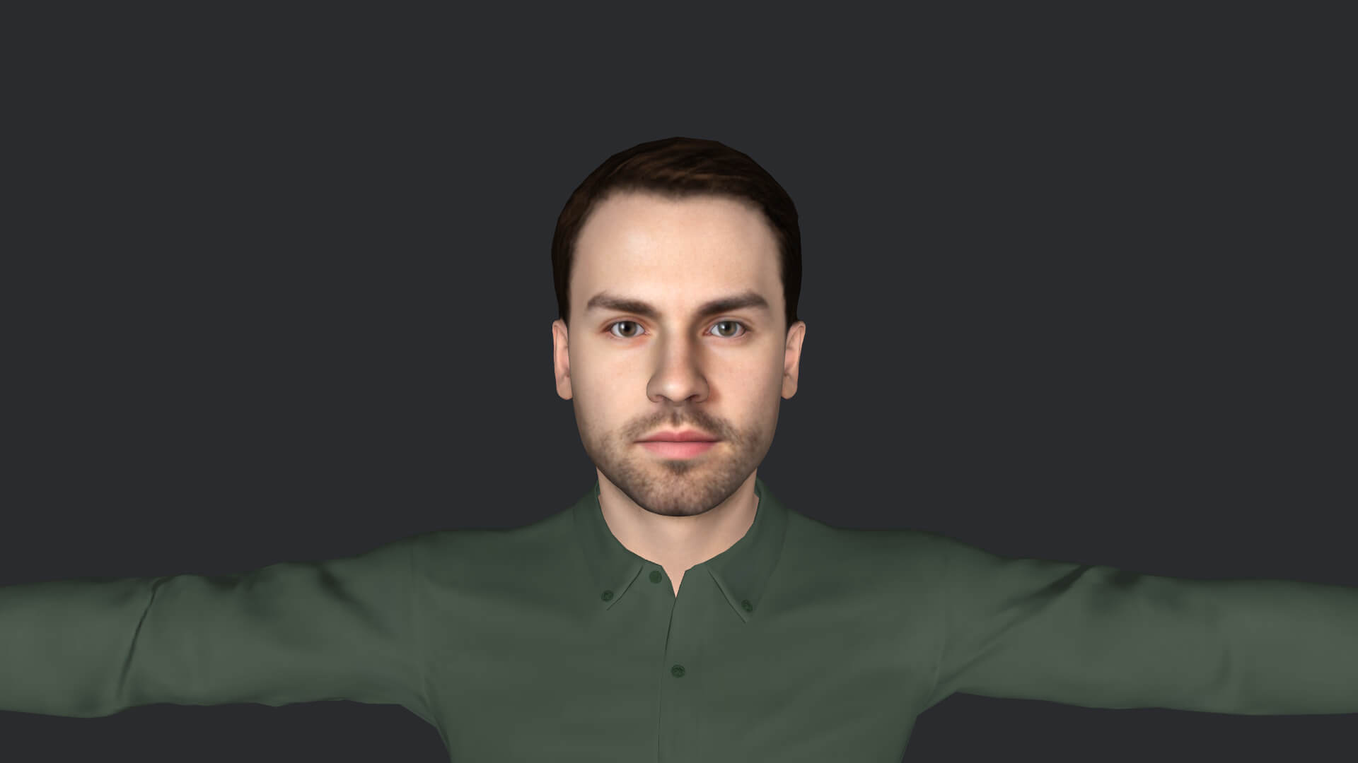 Handsome Man Realistic Full Body Fully Rigged Character - 3D Model by ...