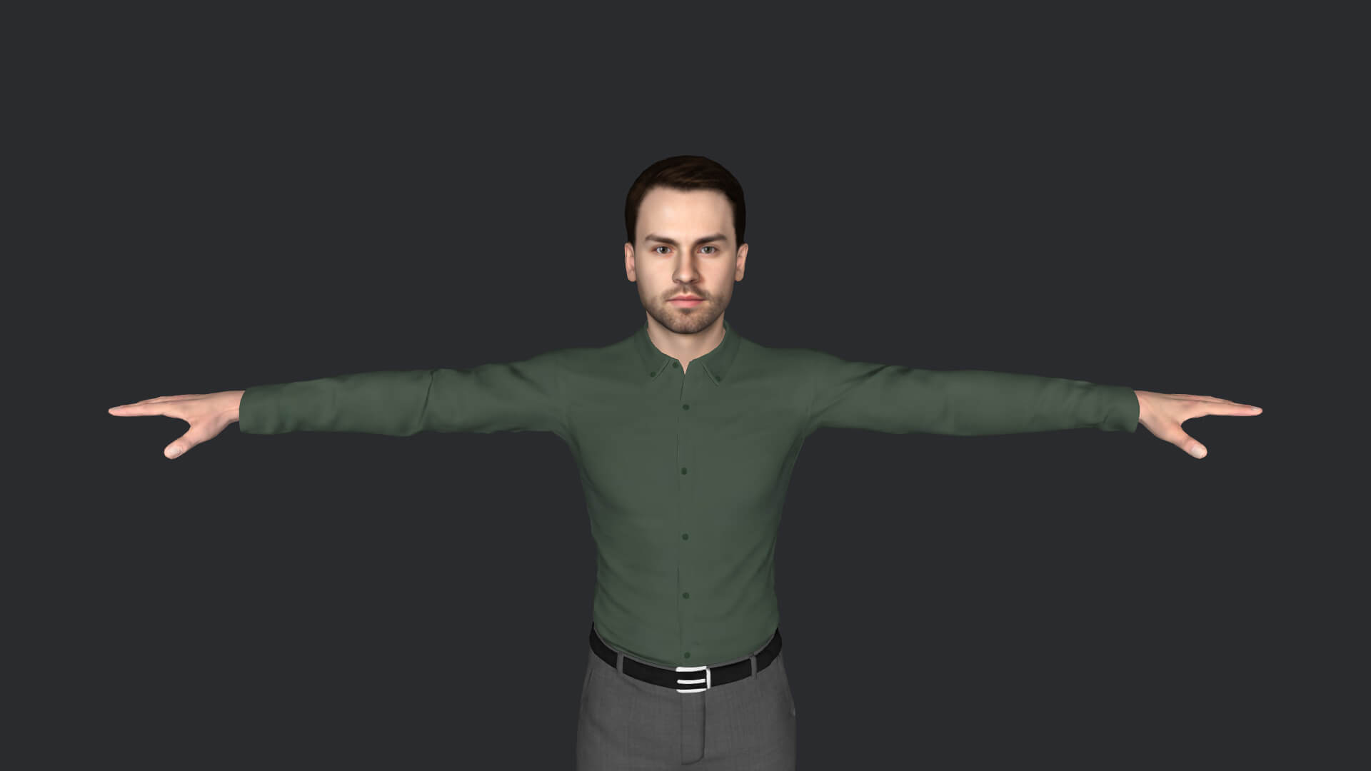 Handsome Man Realistic Full Body Fully Rigged Character - 3D Model by ...