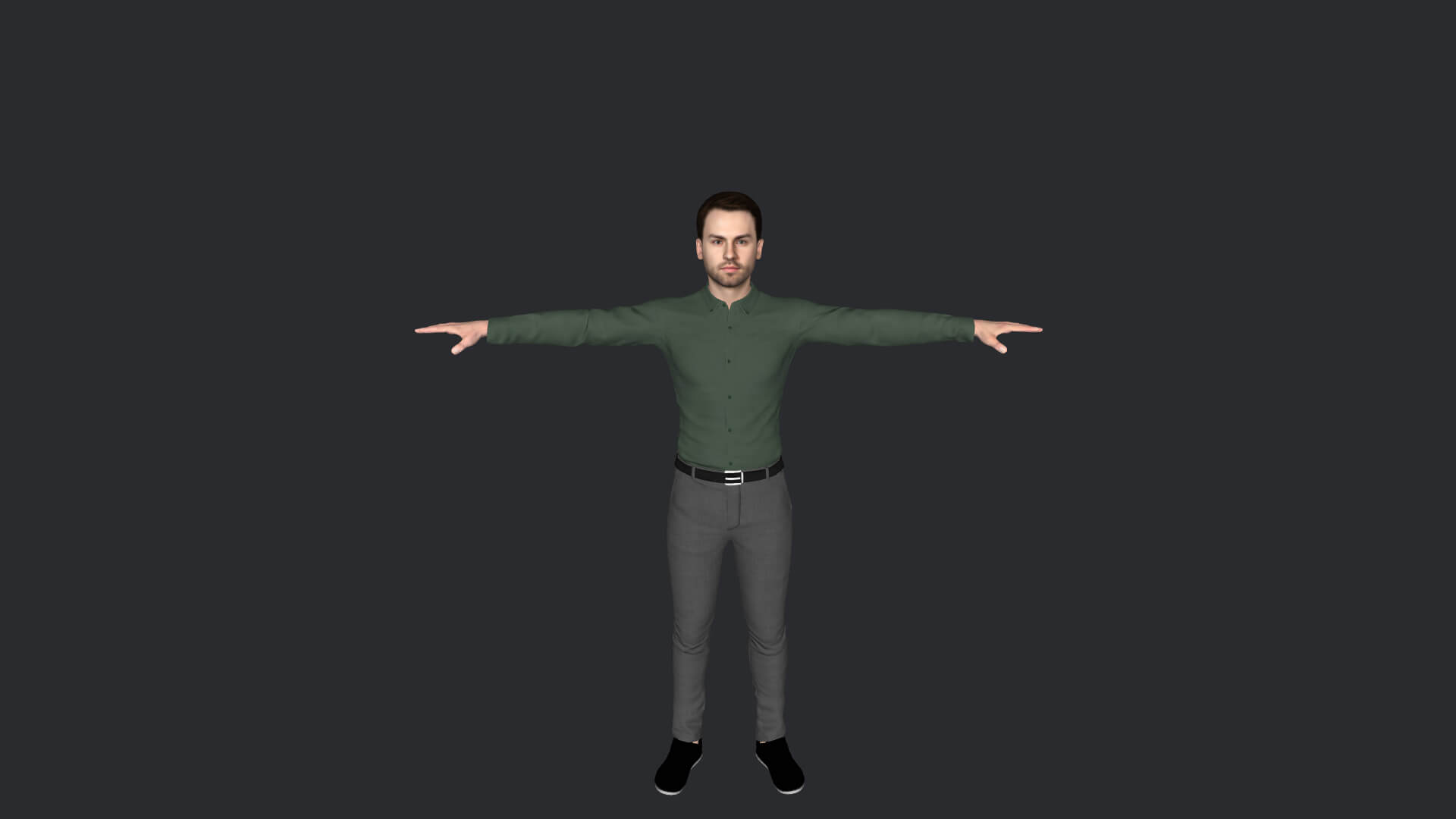 Handsome Man Realistic Full Body Fully Rigged Character - 3D Model by ...