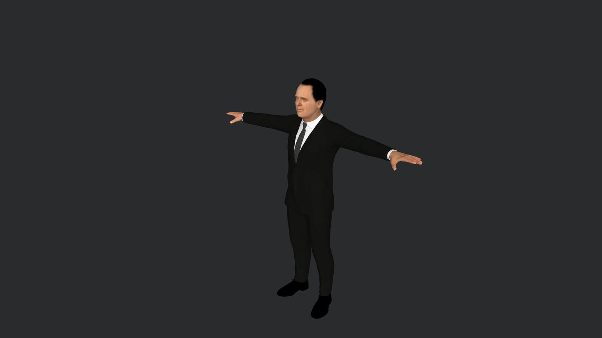 Hannibal Lecter Realistic Full Body Fully Rigged Character - 3D Model ...