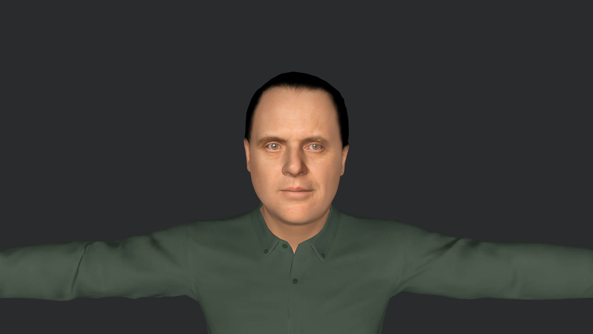 Hannibal Lecter Realistic Full Body Fully Rigged Character - 3D Model ...