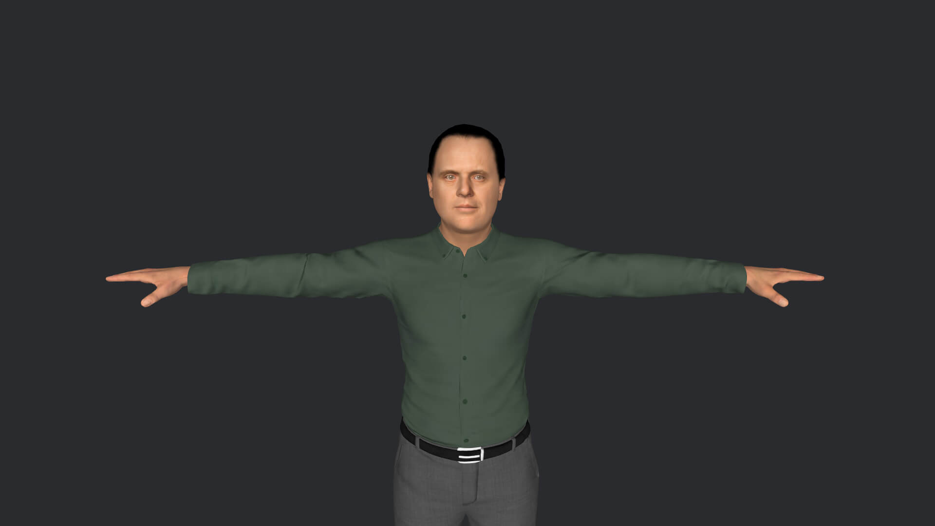 Hannibal Lecter Realistic Full Body Fully Rigged Character - 3D Model ...