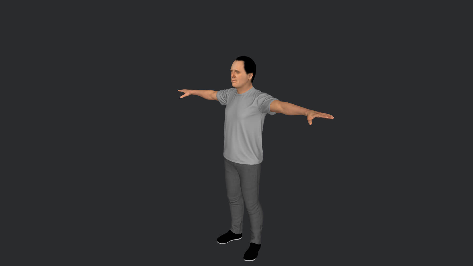 Hannibal Lecter Realistic Full Body Fully Rigged Character - 3D Model ...