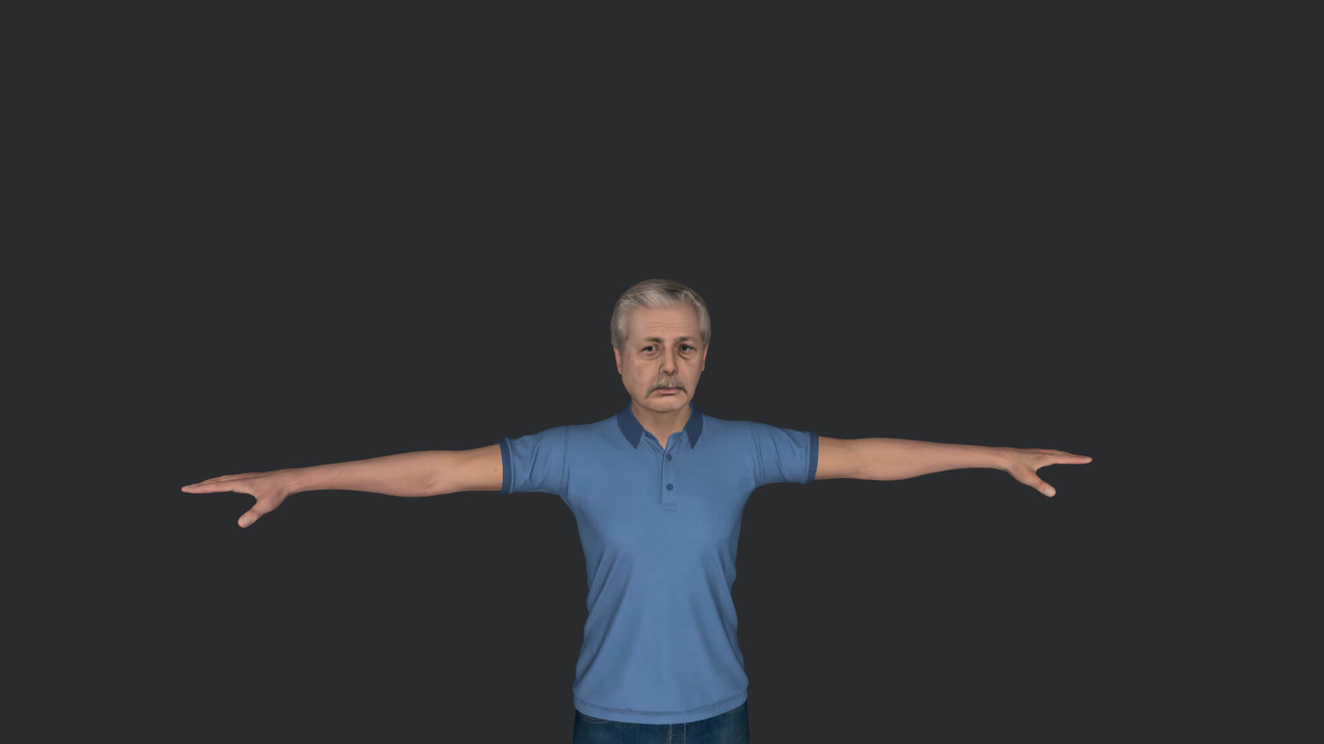 Harold Macmillan Realistic Full Body Fully Rigged Character - 3D Model ...